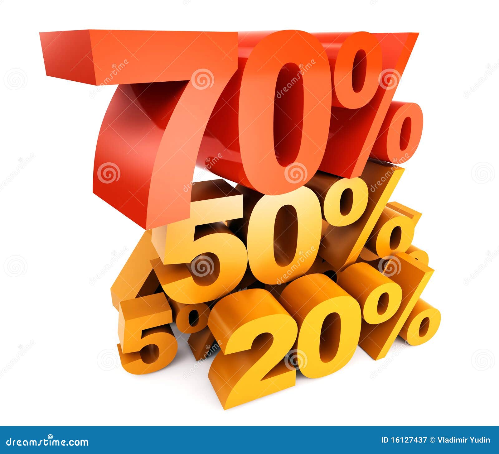 Verschiedene Prozente stock abbildung. Illustration von system - 16127437