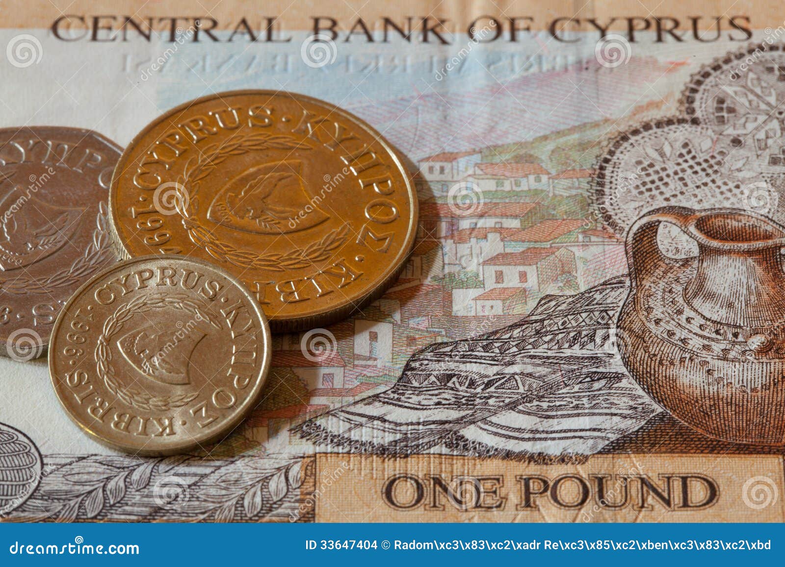 Verschillend Oud Geld Van Cyprus Stock Foto - Image of rijkdom ...
