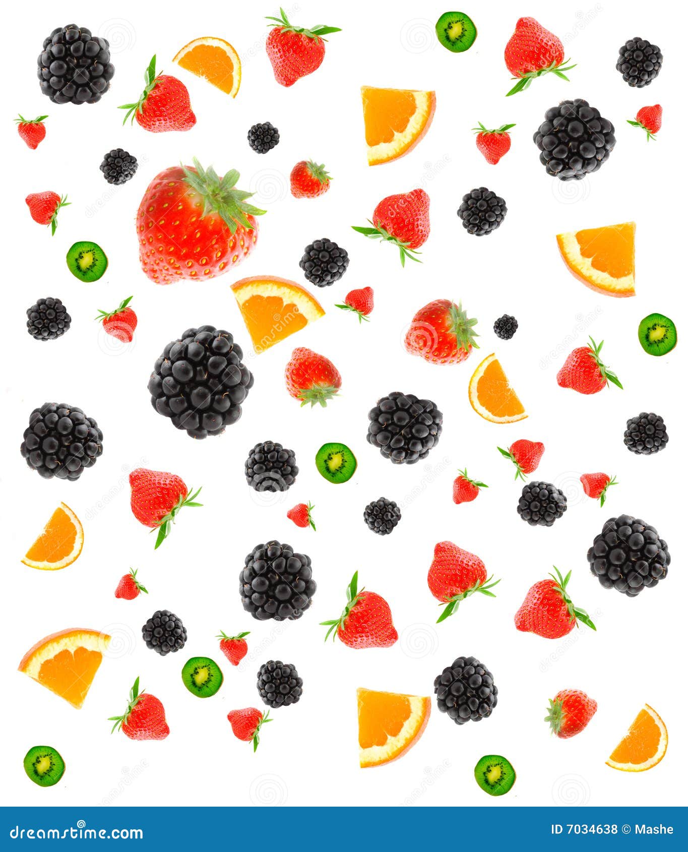 Verschillende Fruit En Bessen Stock Foto - Image of achtergrond, vrucht ...