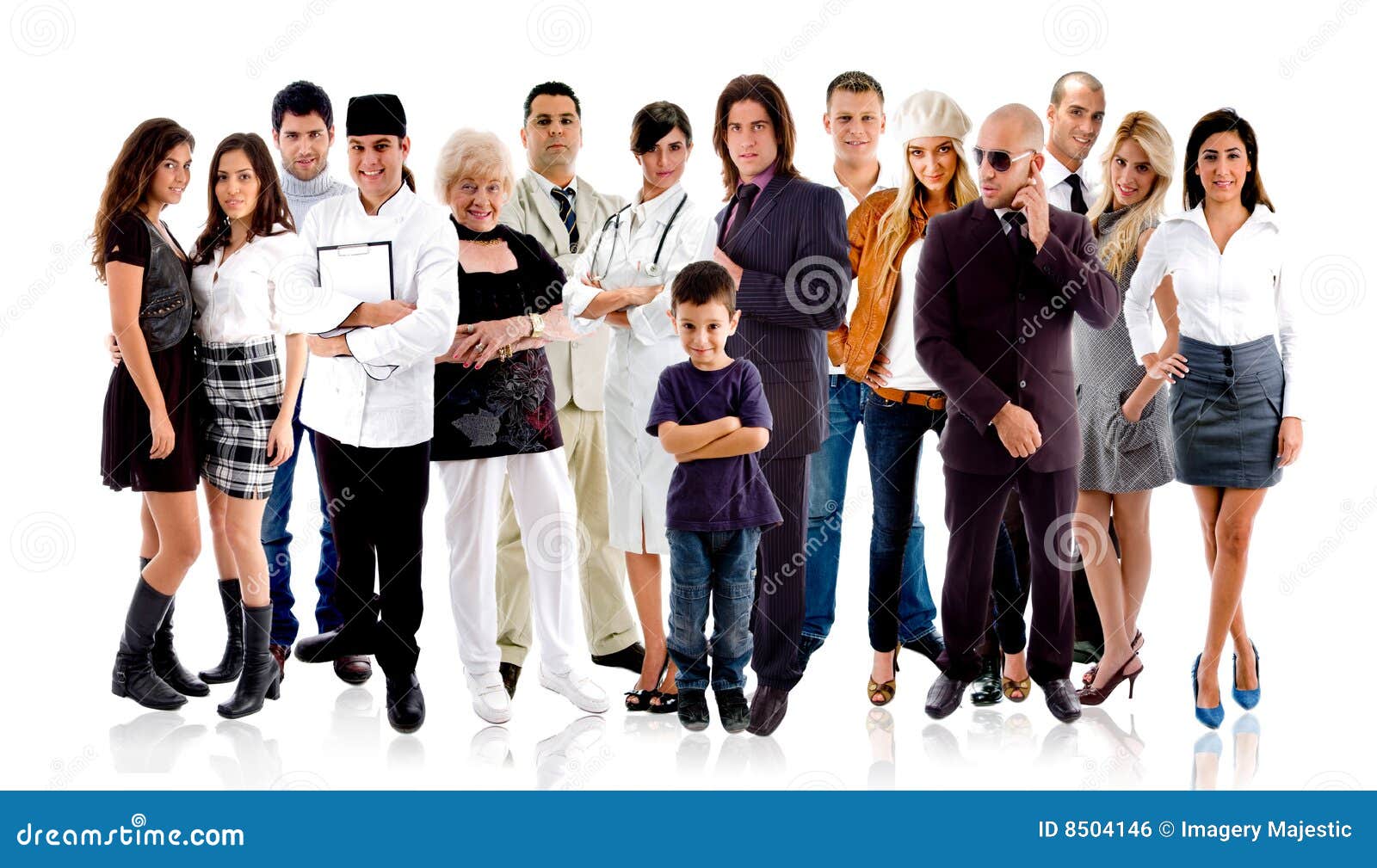 Verschillende mensen stock foto. Image of baan, blij, achtergrond - 8504146