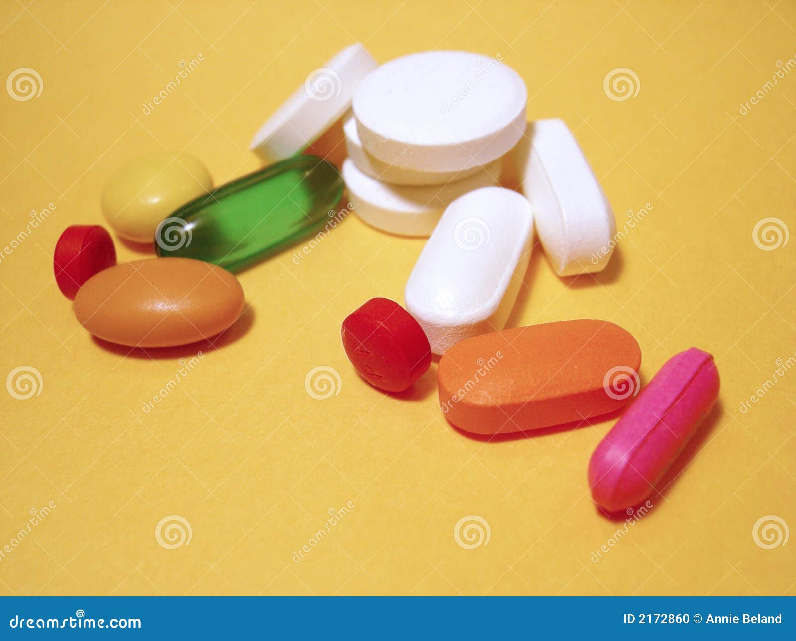 Verschillende Pillen En Capsules Stock Foto - Image of drogisterij ...