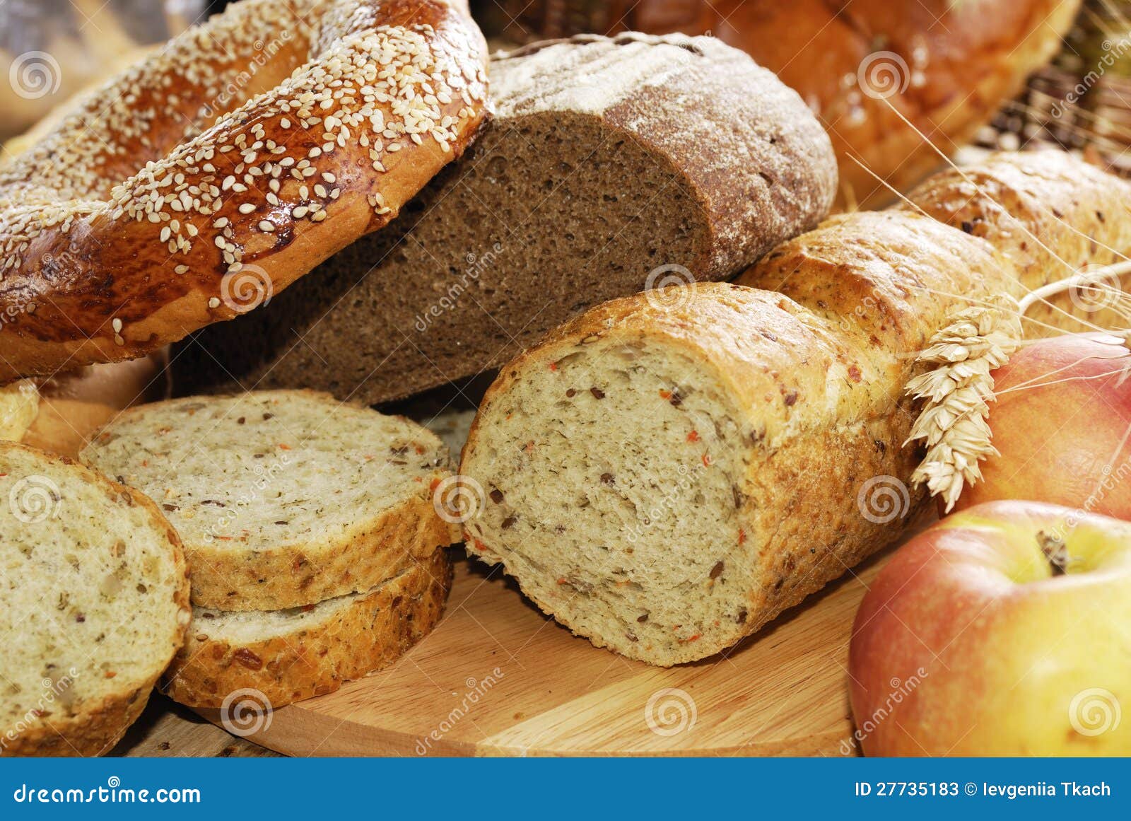 Verschillende Soorten Brood Stock Afbeelding - Image of dieet ...