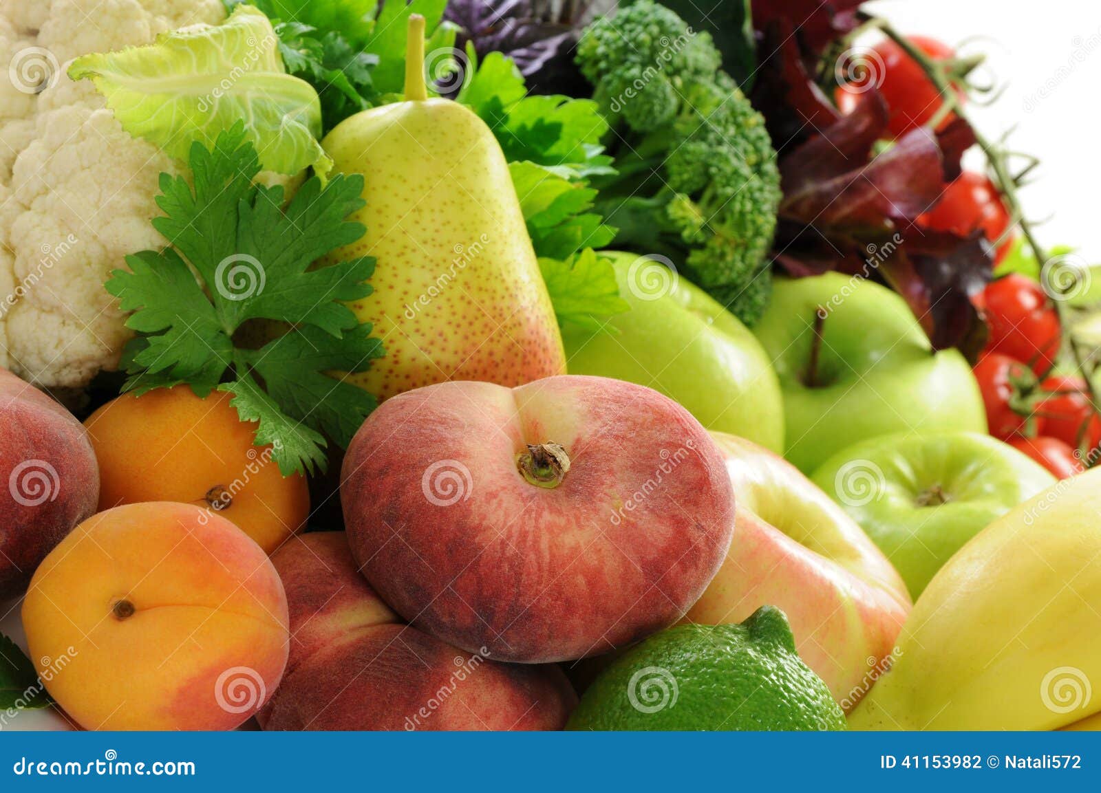 Verschillende Soorten Groenten En Fruit Stock Foto - Image of vezel ...