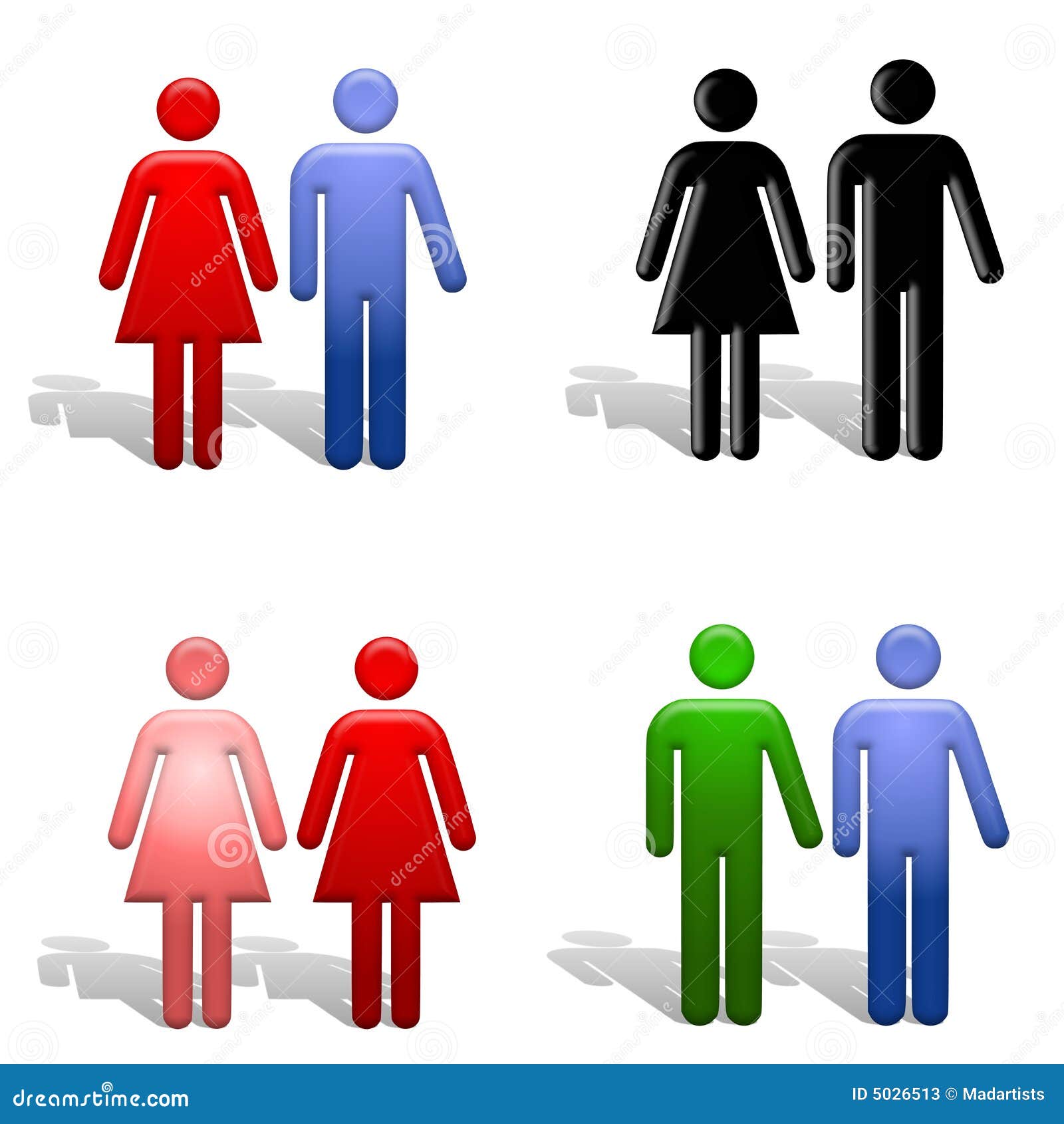 Verschillende Soorten Paren Stock Illustratie - Illustration of paren ...