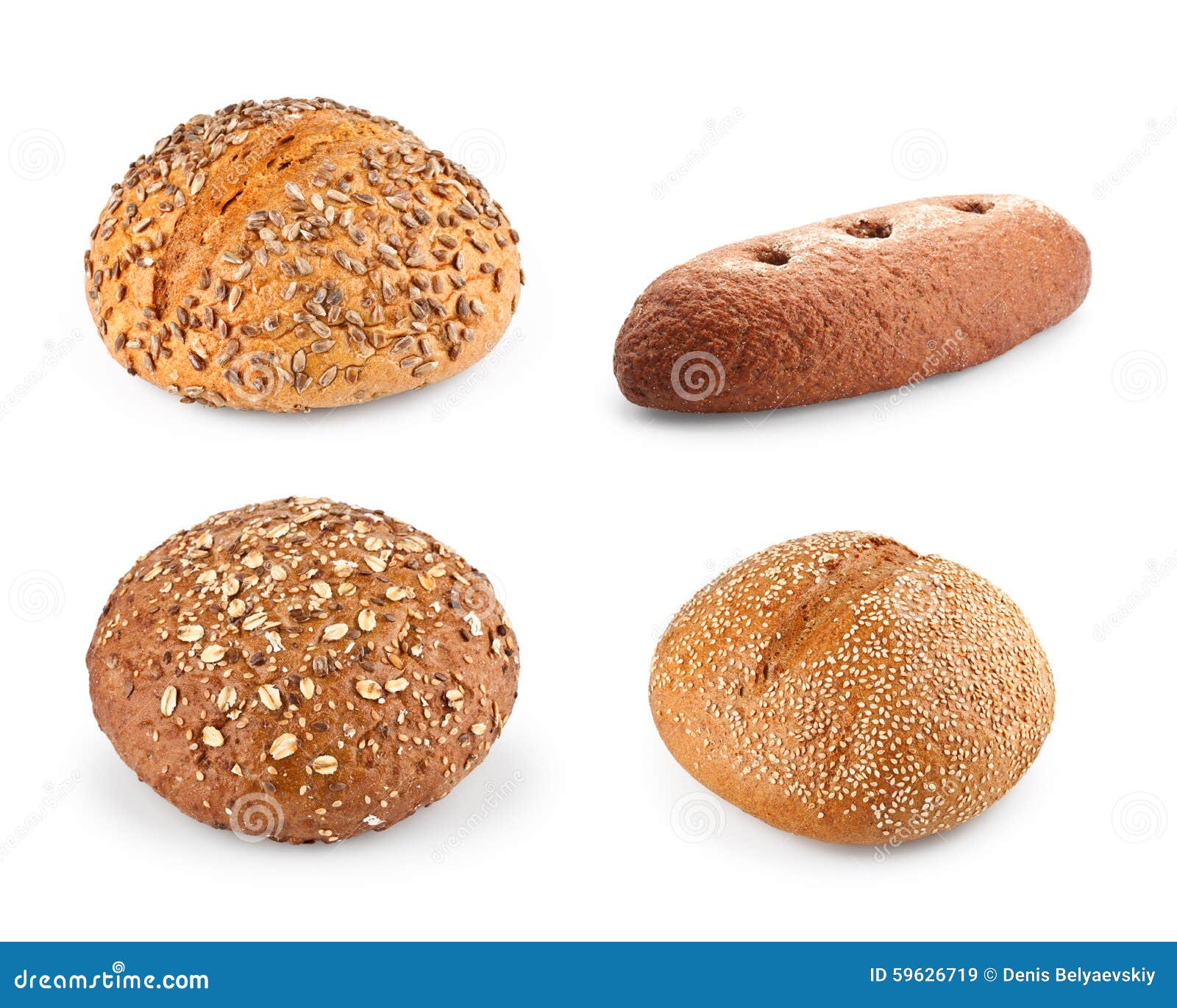 Verschillende Types Van Brood Stock Afbeelding - Image of eigengemaakt ...