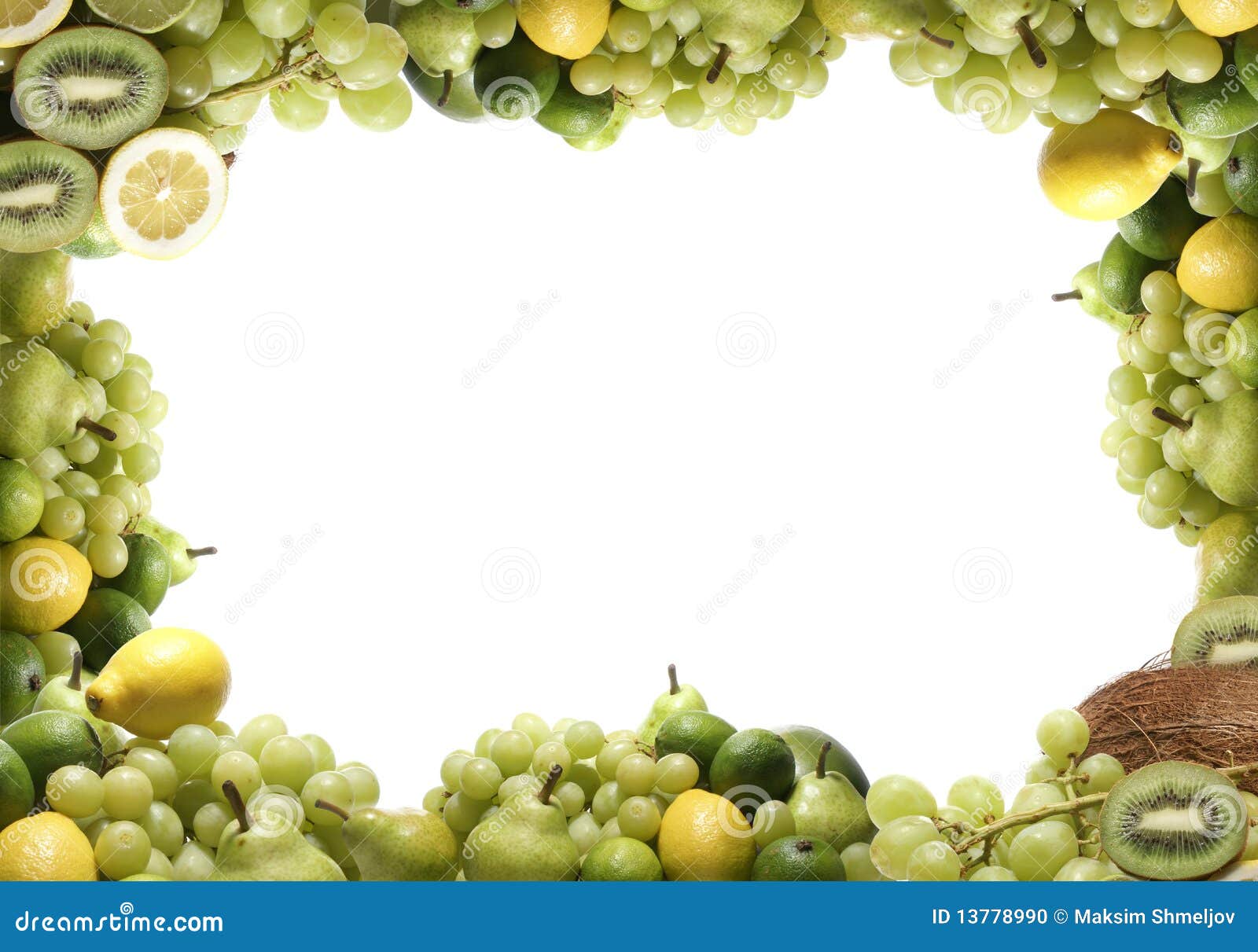 Verschillende Types Van Groene Vruchten Stock Foto - Image of groen ...