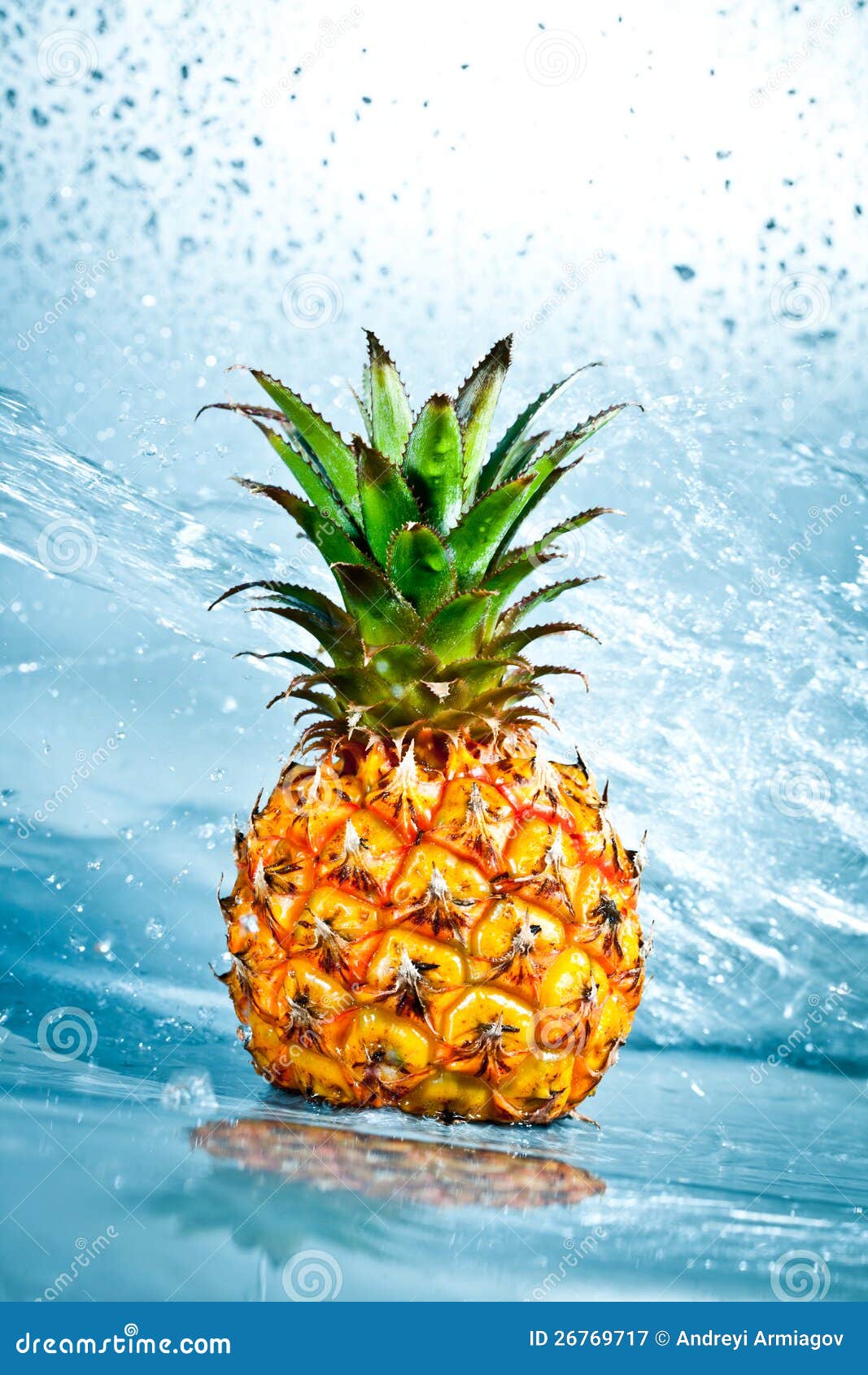 Verse ananas stock afbeelding. Image of sappig, concepten - 26769717