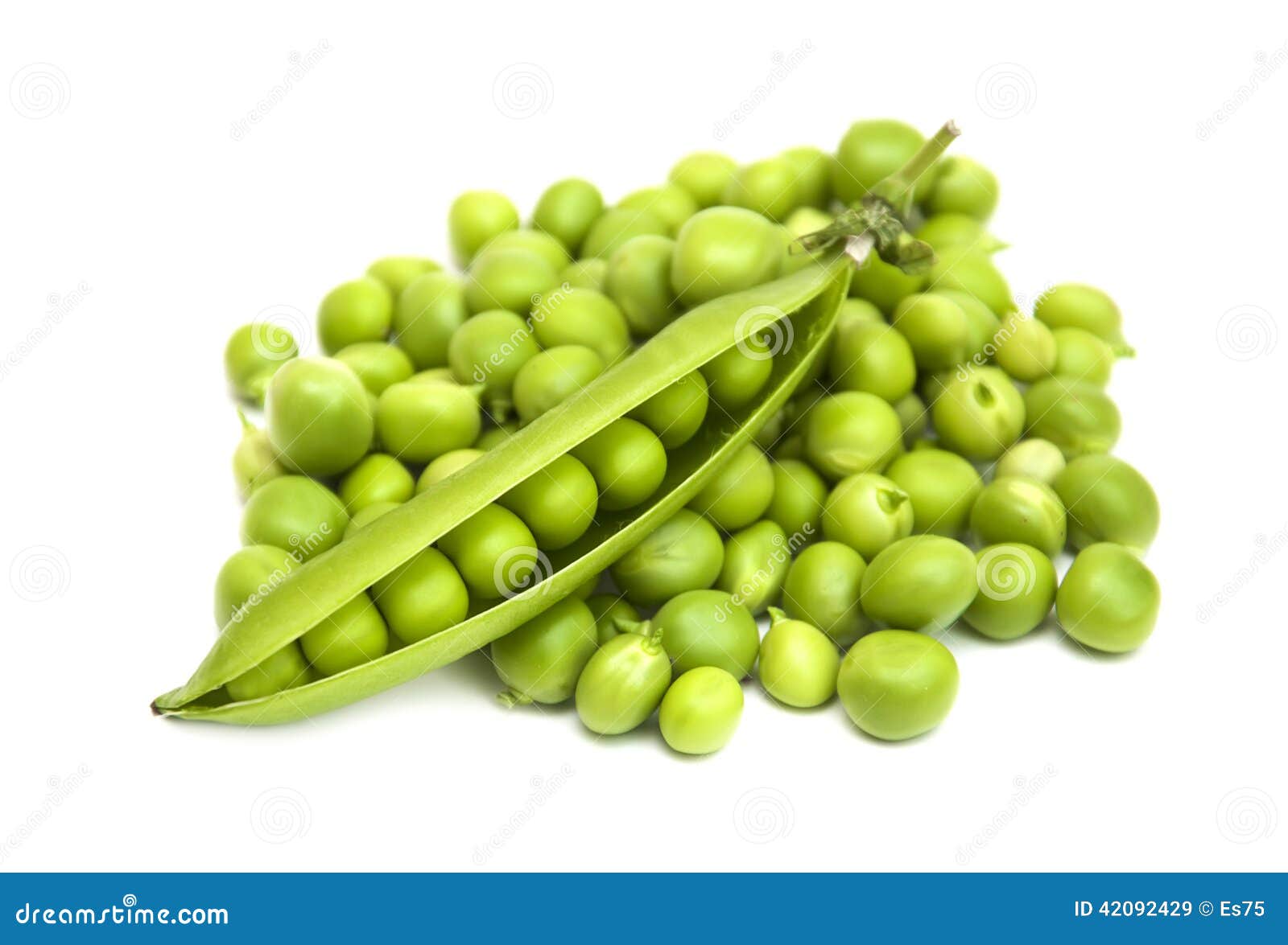 Verse Groene Erwt in De Peul Stock Afbeelding - Image of achtergrond ...