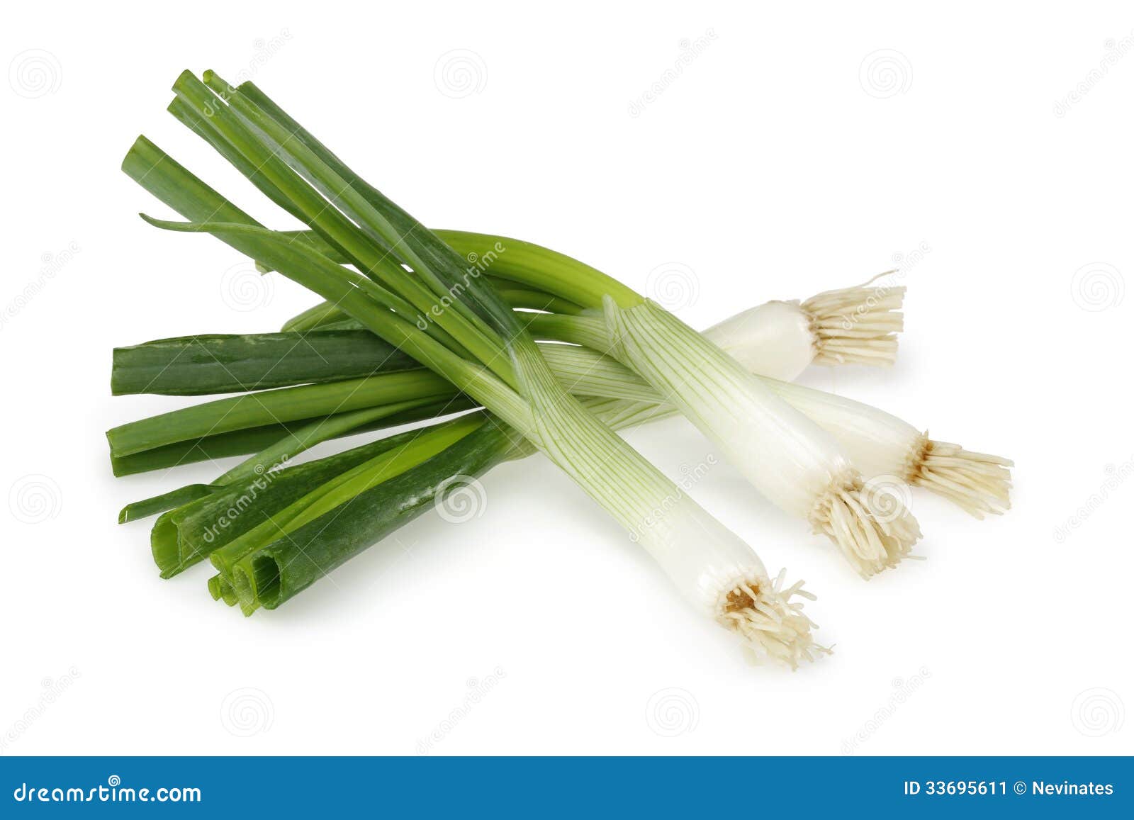 Verse groene uien stock afbeelding. Image of helder, bieslook - 33695611