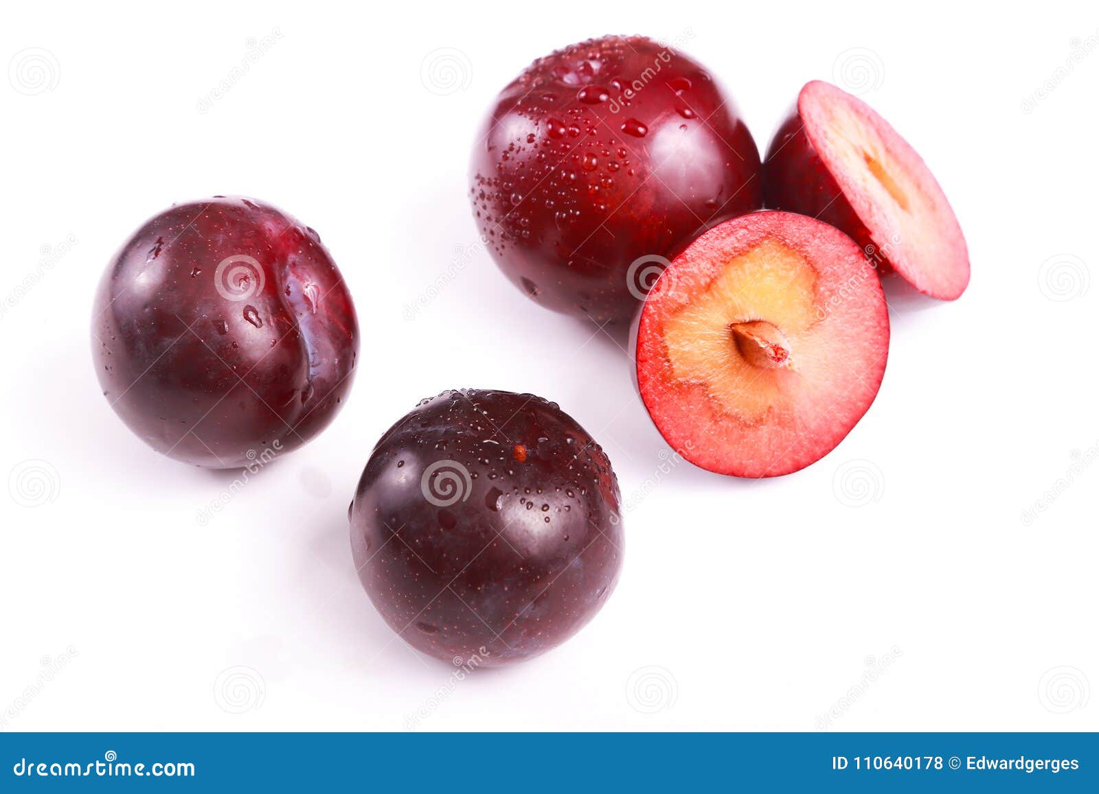 Verse pruim stock foto. Image of exotisch, jachthaven - 110640178