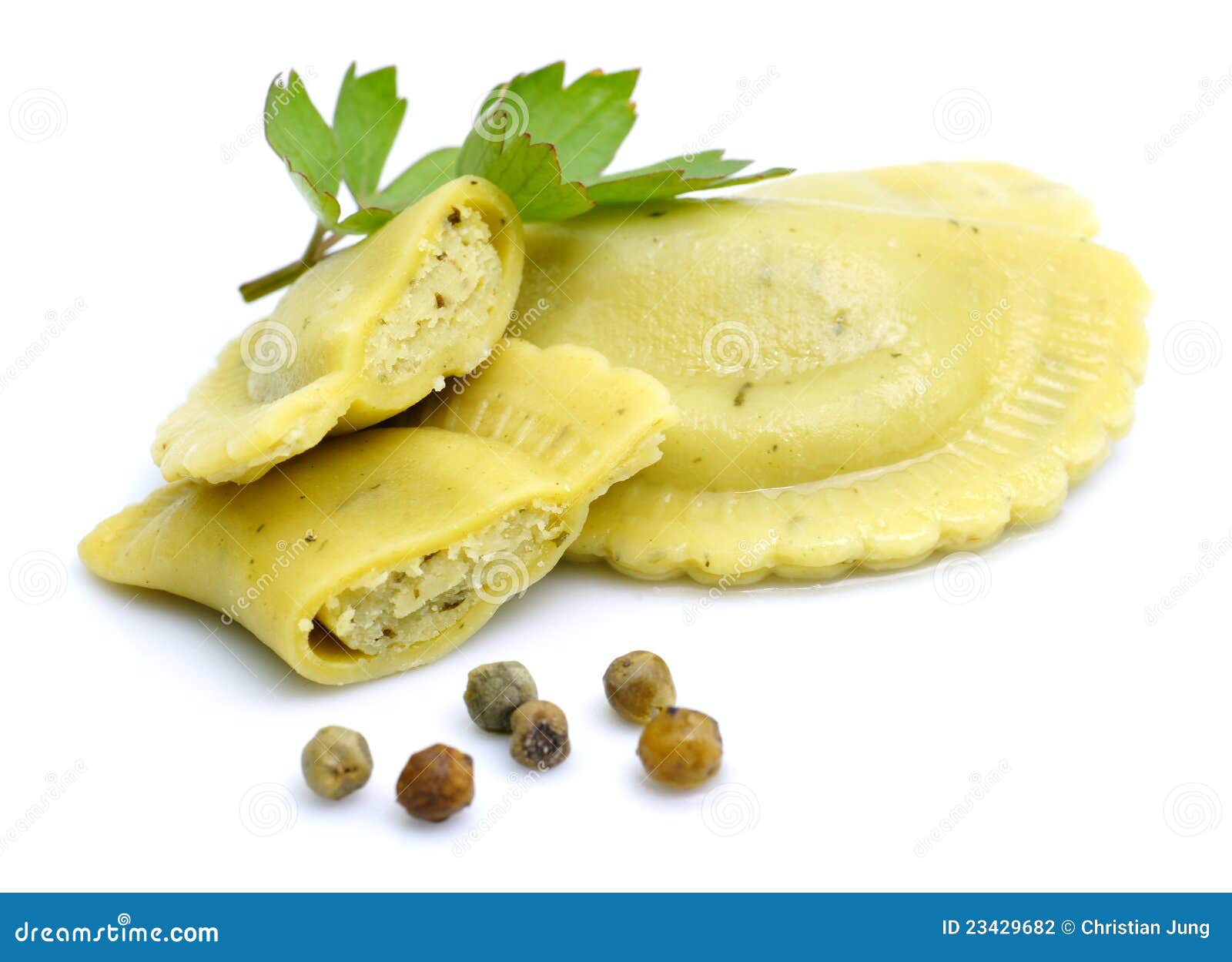 Verse ravioli stock foto. Image of voeding, ravioli, voedsel - 23429682