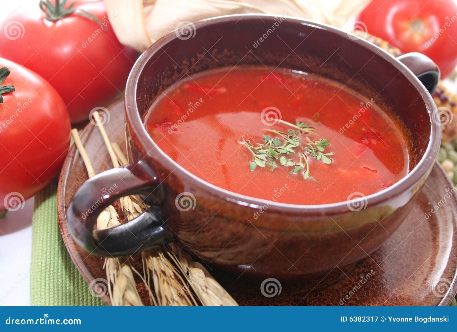 Verse soep stock afbeelding. Image of soep, gezond, snack - 6382317