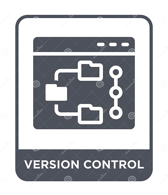 Version Control Icon in Trendy Design Style. Version Control Icon ...