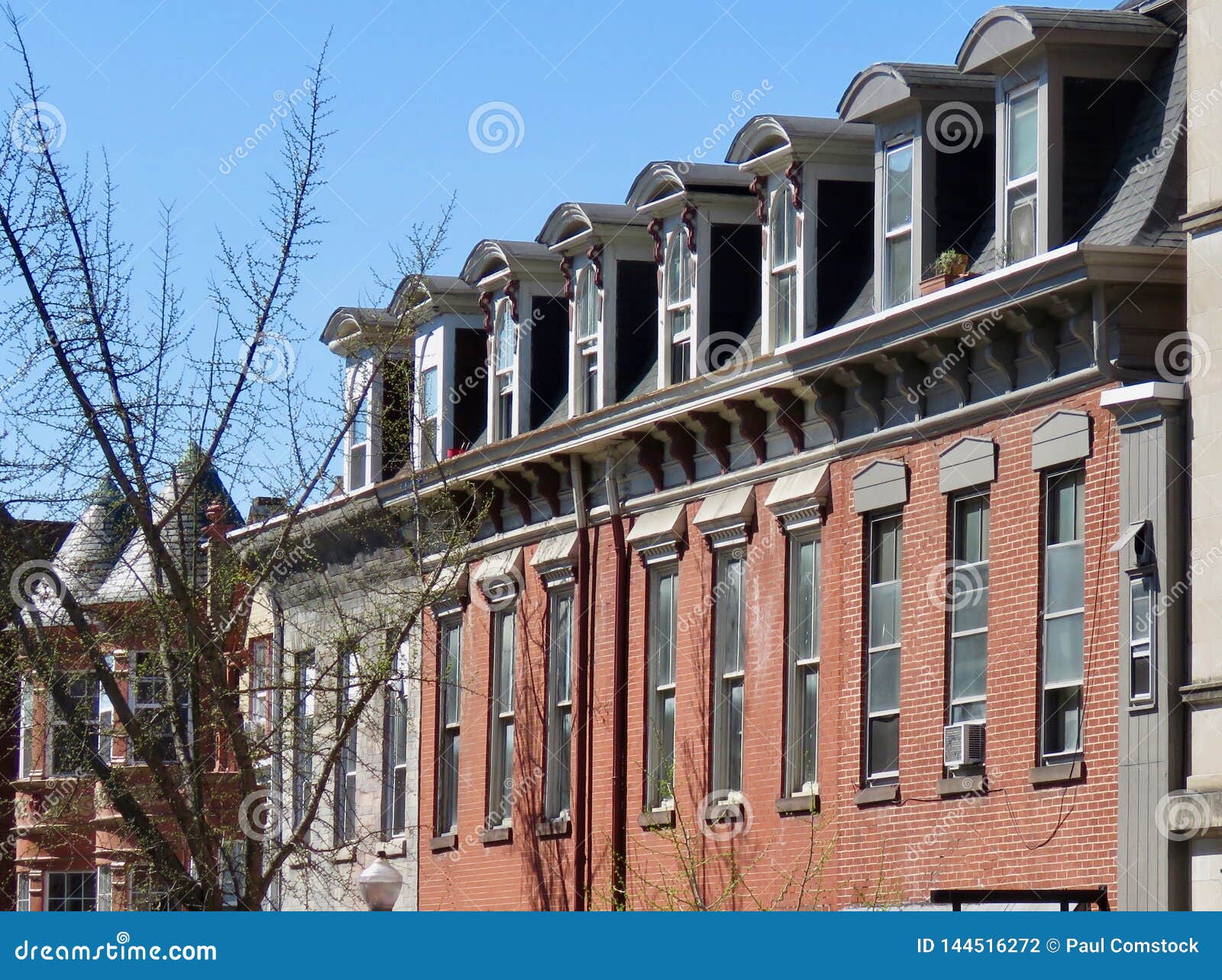 Historic Buildings, Downtown Lancaster, PA. Editorial Photography ...