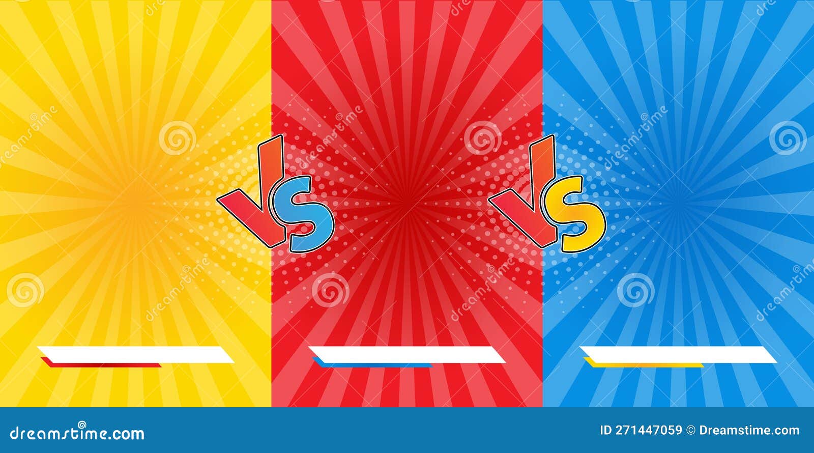 Versus Battle Background Design Stock Vector - Illustration of letters ...