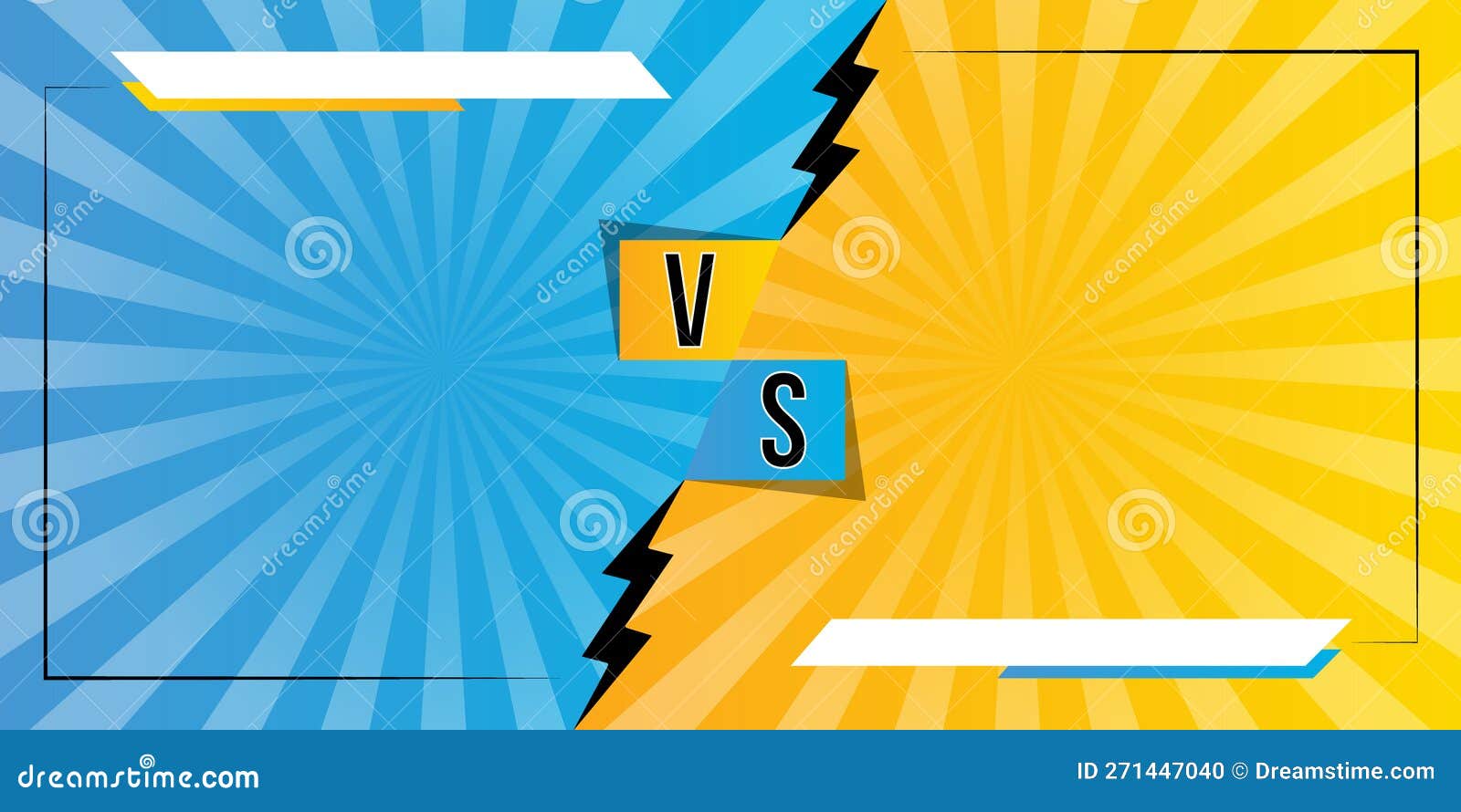 Versus Battle Background Design Stock Vector - Illustration of fight ...