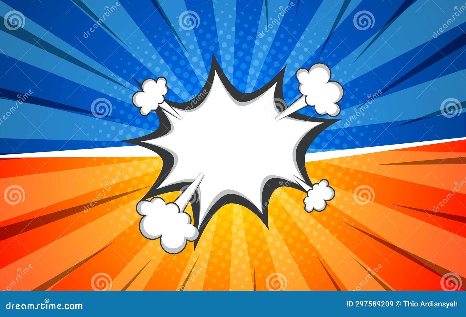 Clash Pop Art Comic Speech Bubbles Book Sound Effects Cartoon Vector ...