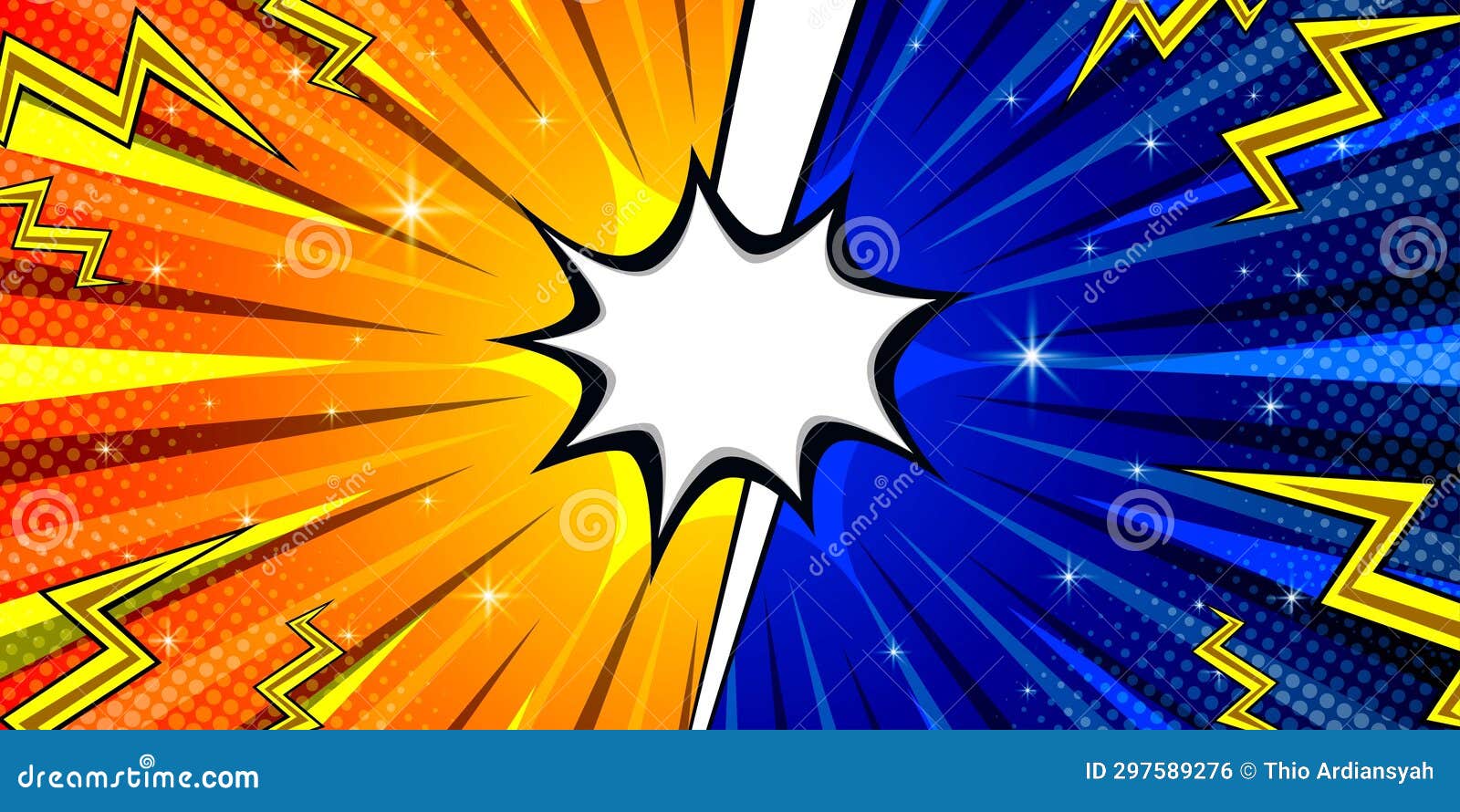 Clash Pop Art Comic Speech Bubbles Book Sound Effects Cartoon Vector ...