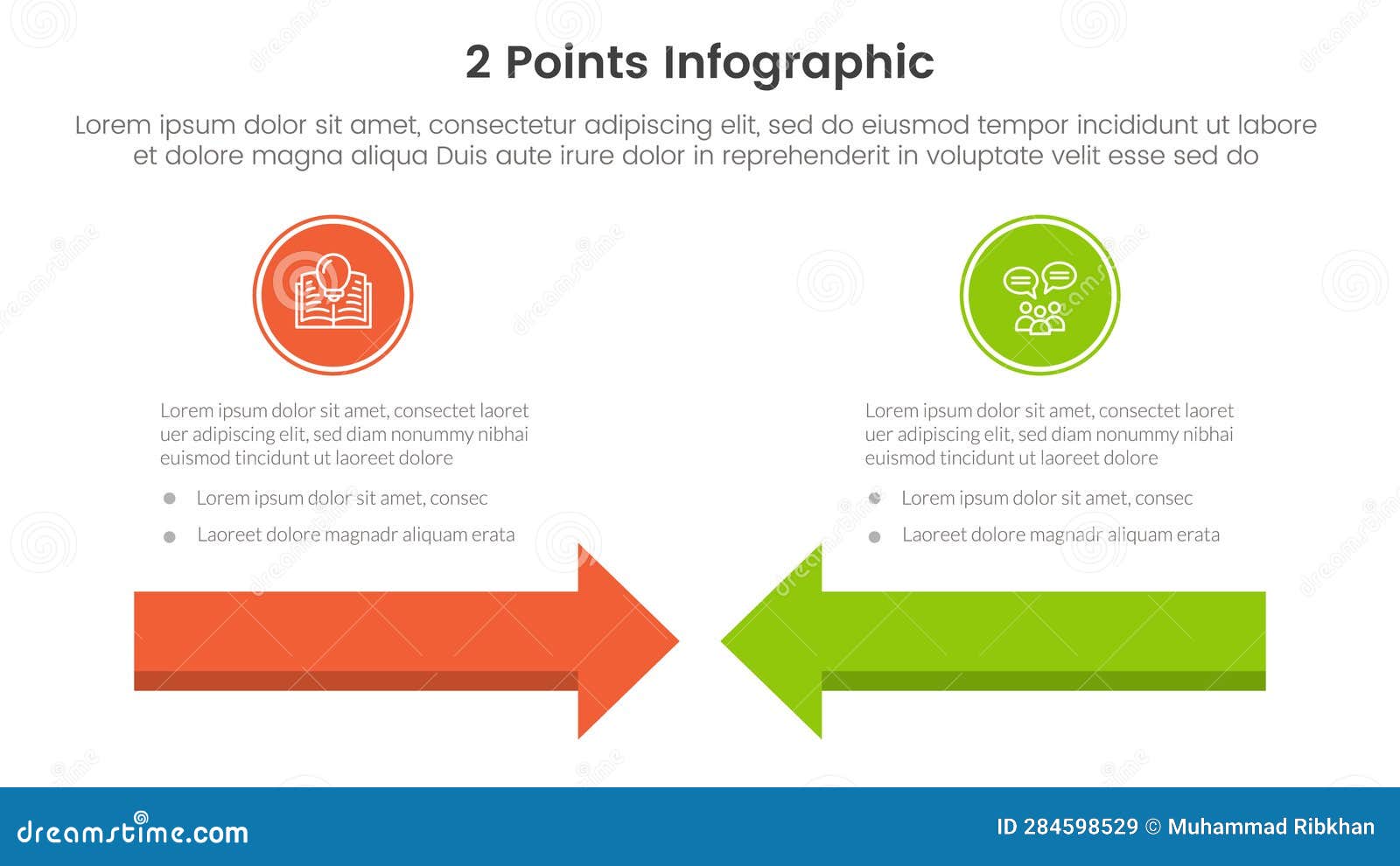 Versus or Compare and Comparison Concept for Infographic Template ...