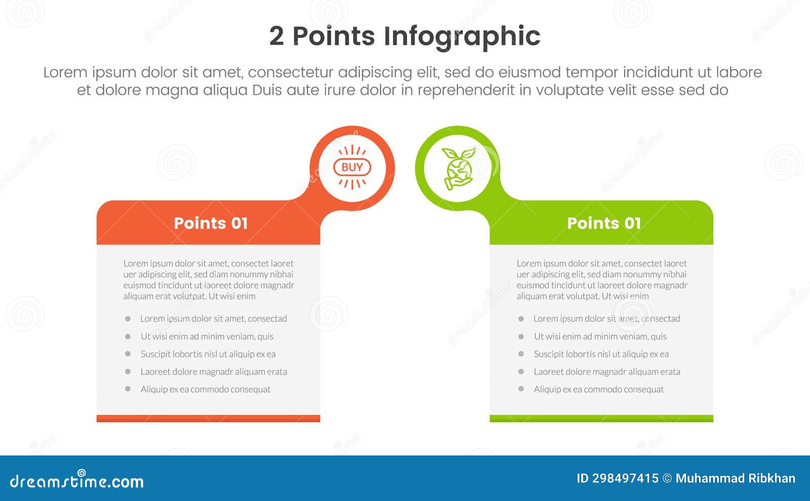 Versus or Compare and Comparison Concept for Infographic Template ...