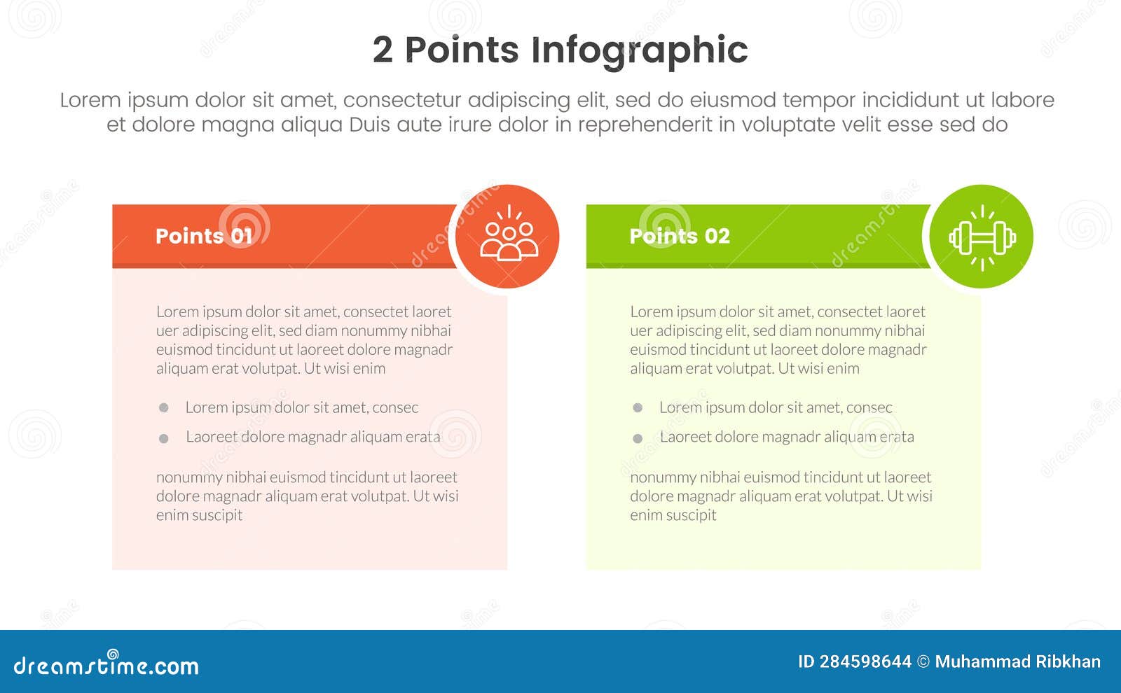 Versus or Compare and Comparison Concept for Infographic Template ...
