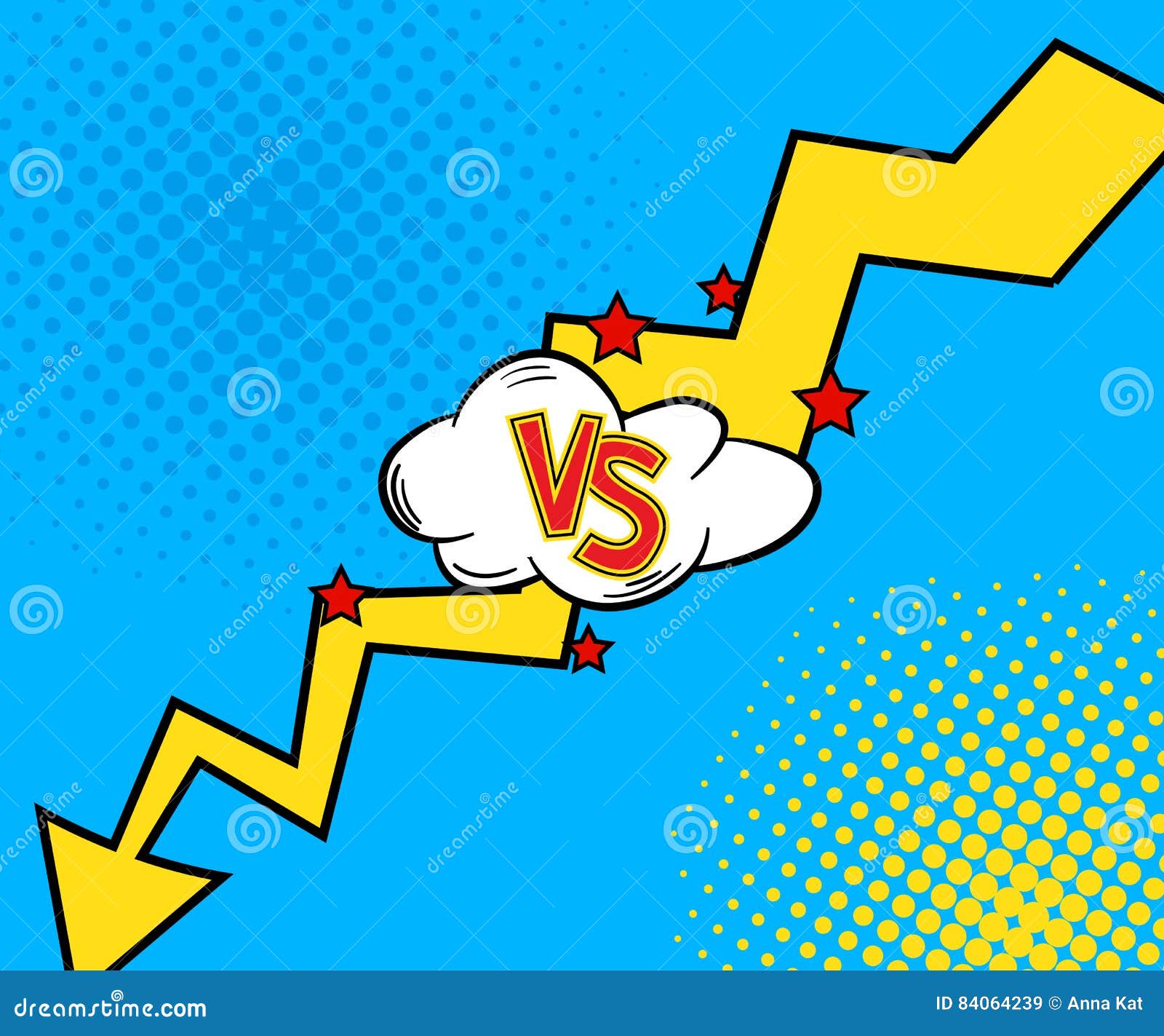 Versus Element Template 1 stock vector. Illustration of background ...