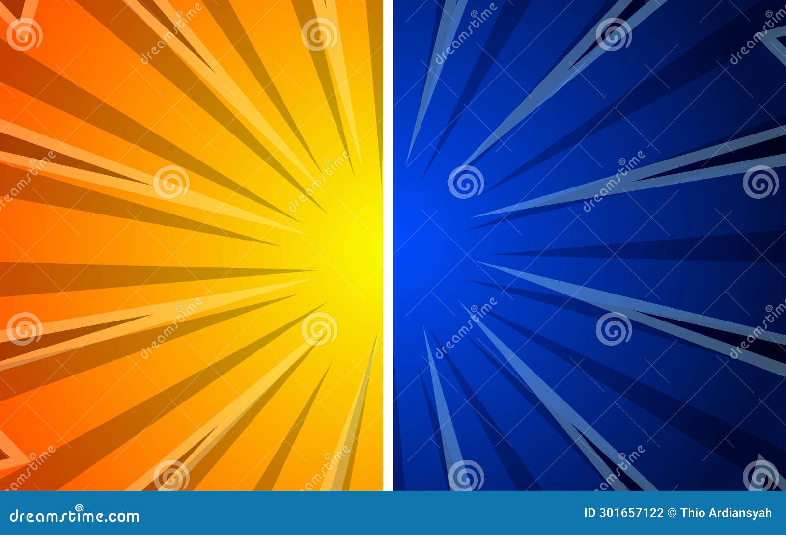 Versus Fight Background Comic Style Design. Vector Illustration Stock ...