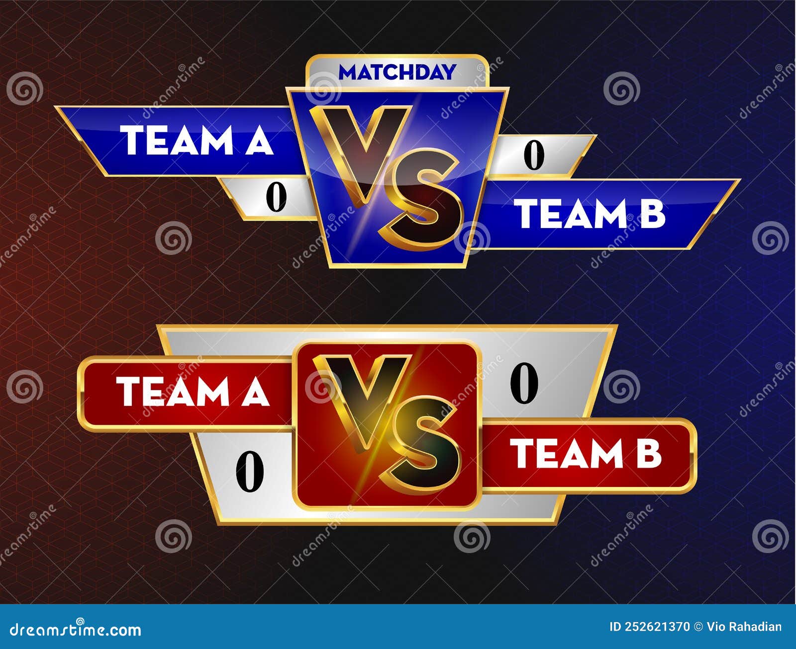 Versus Game Cover Banner Sport Vs Team. Versus Screen Design Battle ... Versus Game Cover Banner Sport Vs Team. Versus Screen Design Battle ...