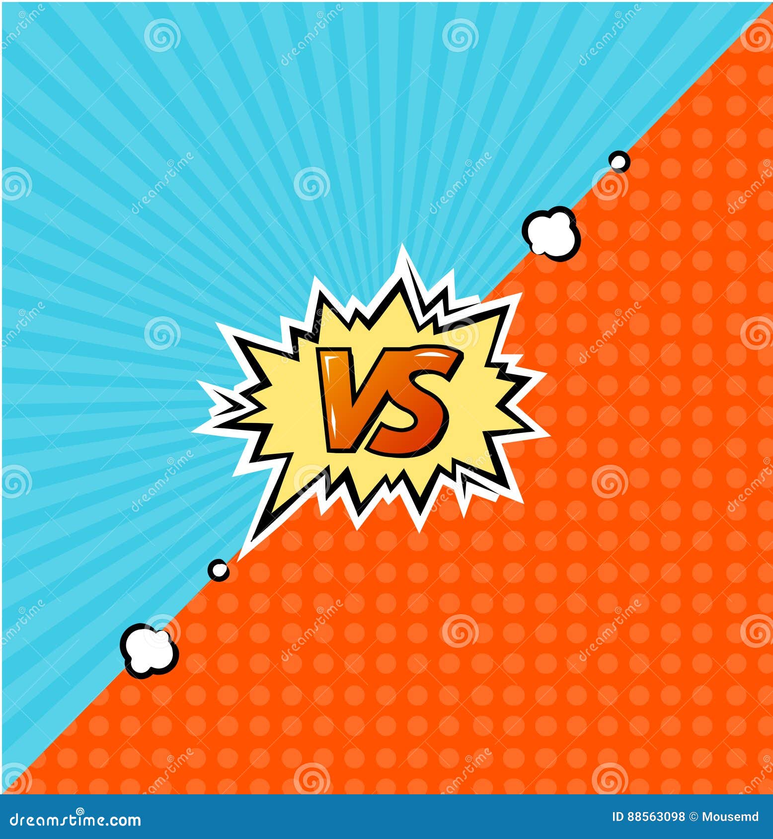 Versus Logo. VS Vector Letters Illustration. Competition Icon. Fight ...