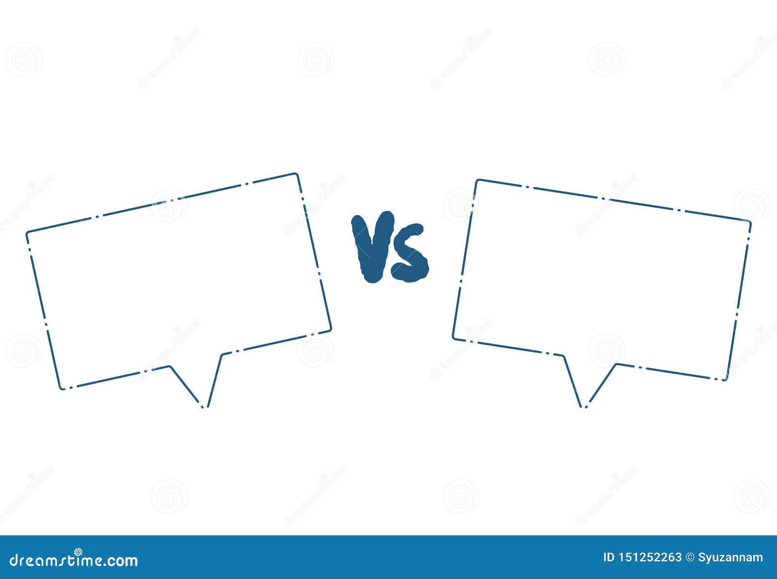 Versus Screen Vector Design. Vs Card for Text. Stock Vector ...