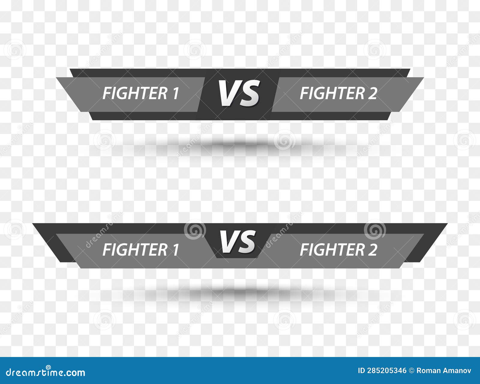 Versus Sign. Battle Scoreboard Stock Vector - Illustration of graphic ...