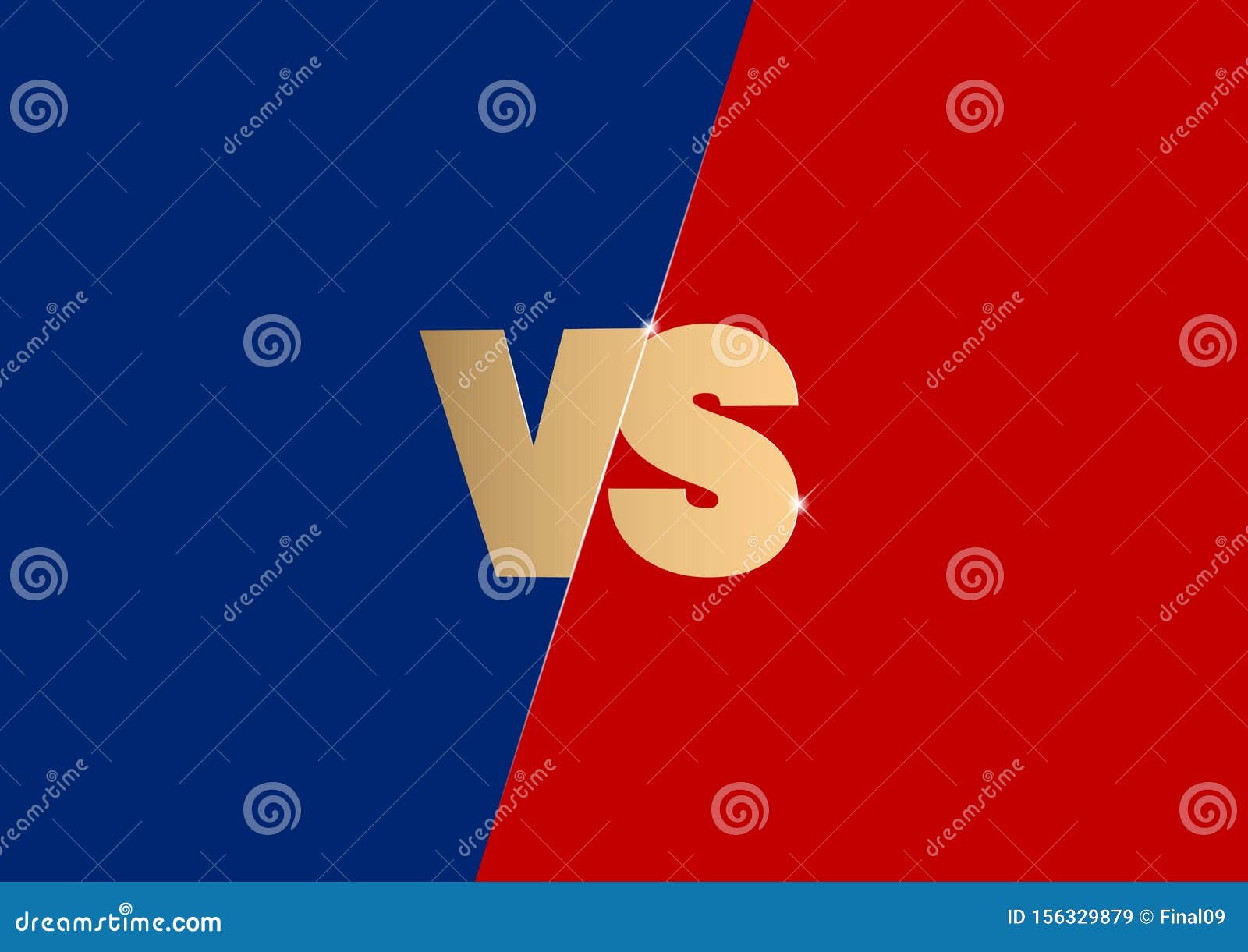 Versus Sign. Gold 3d Symbol Stock Vector - Illustration of backgrounds ...