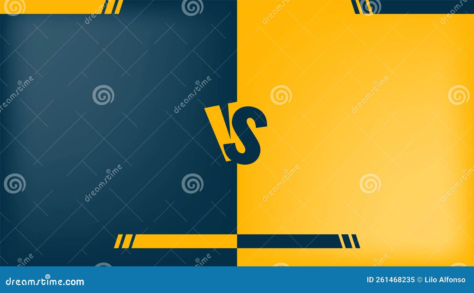 Versus Vector Background for Battle or Competition Concept Template ...