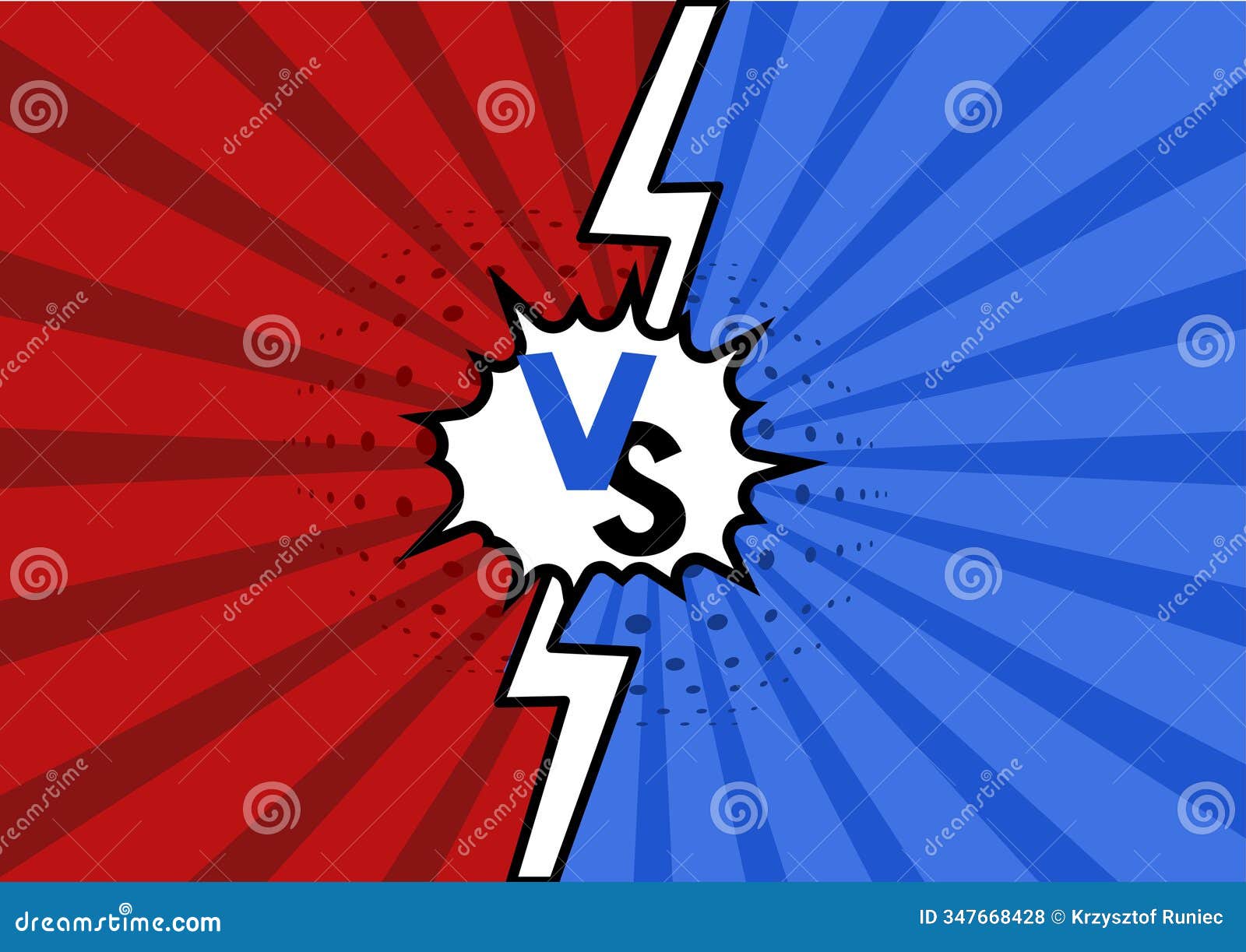 Versus . Vs Battle - Banner Stock Illustration - Illustration of sport ...