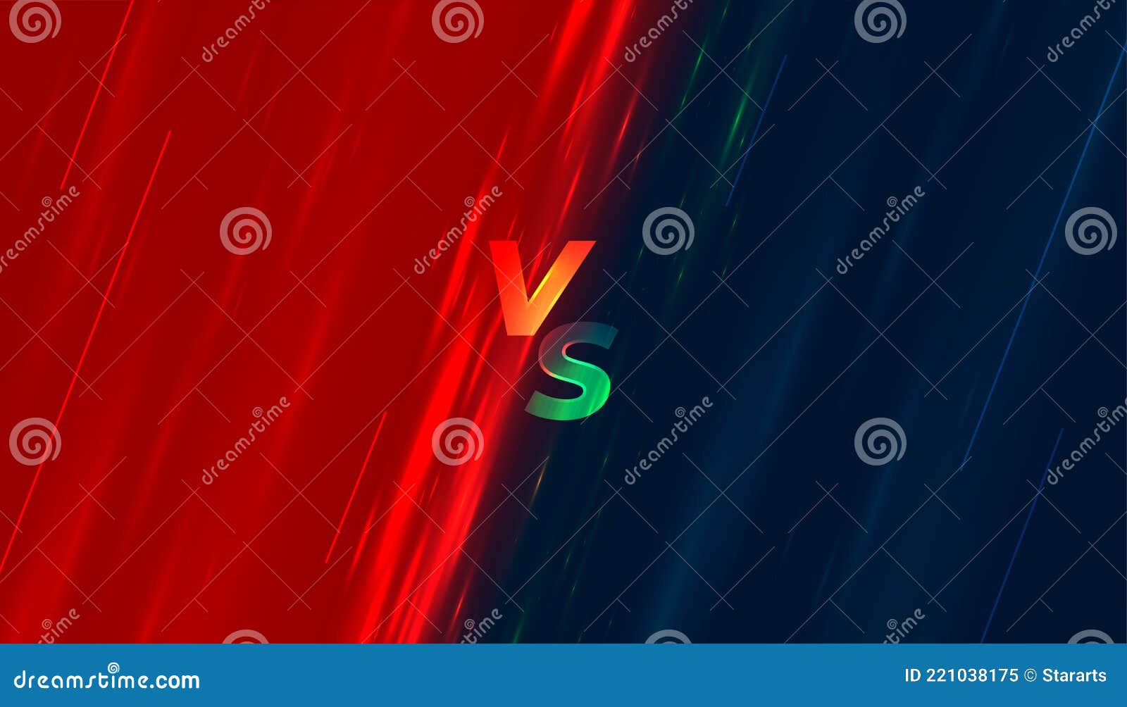 Versus Vs Fight Battle Screen Background Stock Vector - Illustration of ...