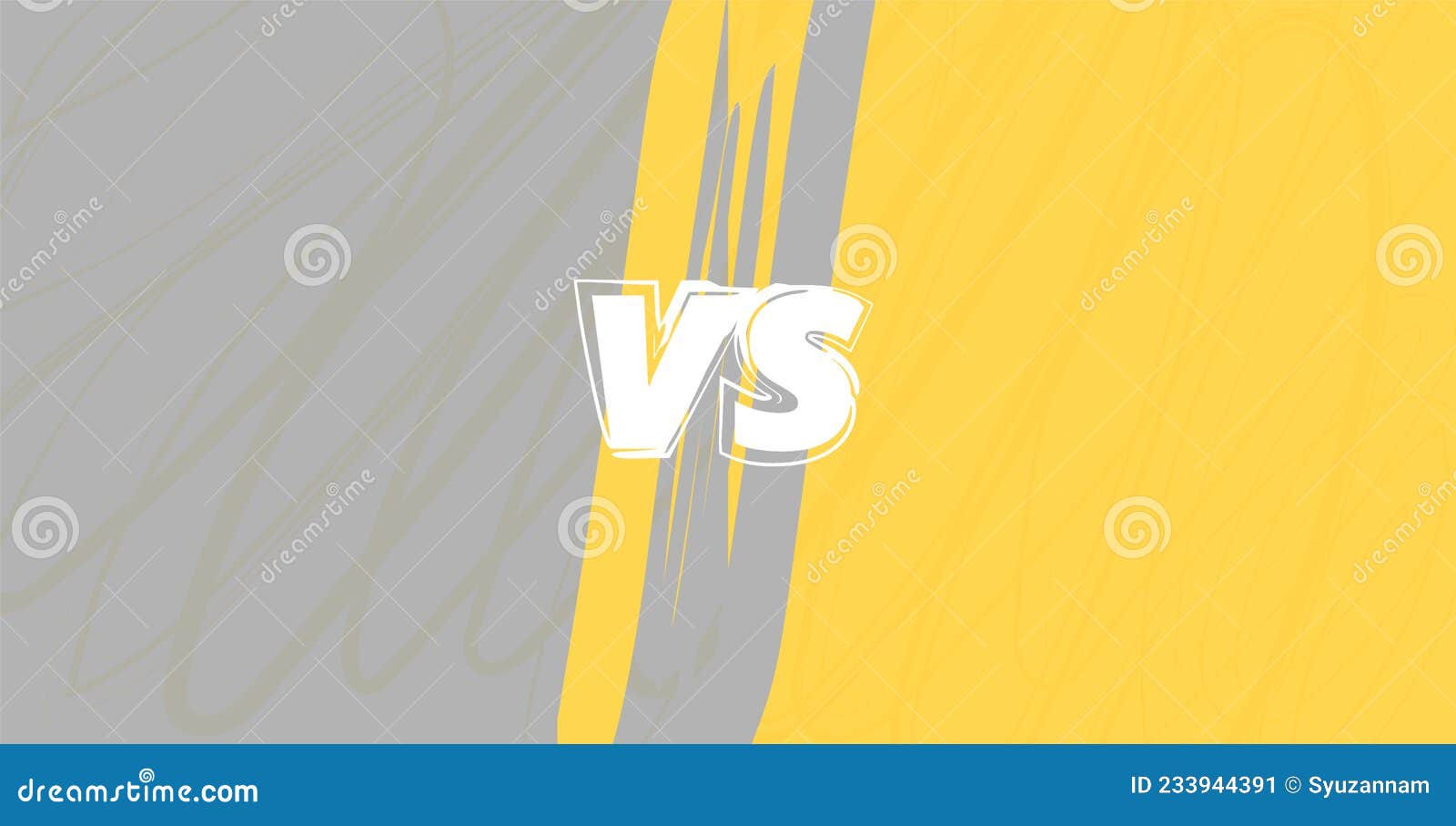 Versus. Vs Screen Template with Divider Stock Vector - Illustration of ...