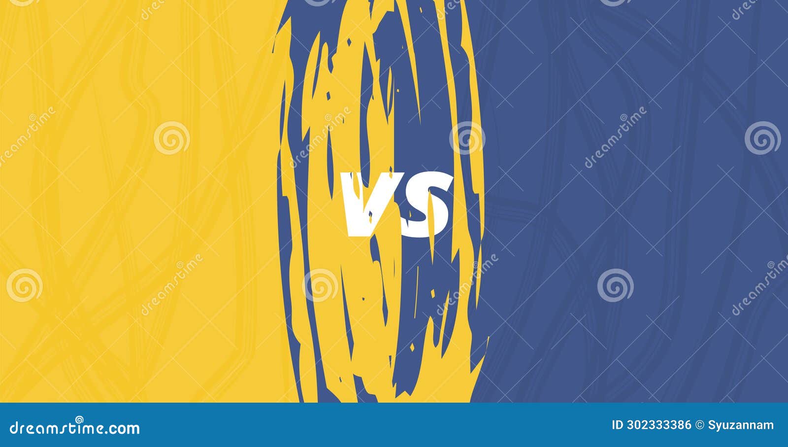 Versus. Vs Screen Template with Divider Stock Vector - Illustration of ...