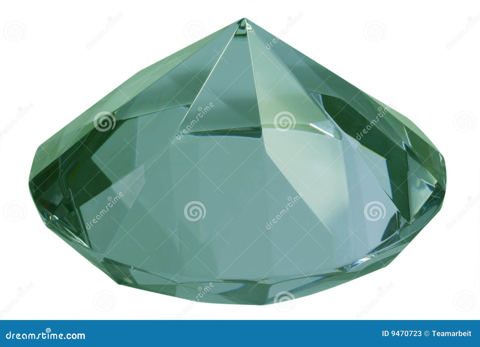 Vert de diamant image stock. Image du brillant, émeraude - 9470723