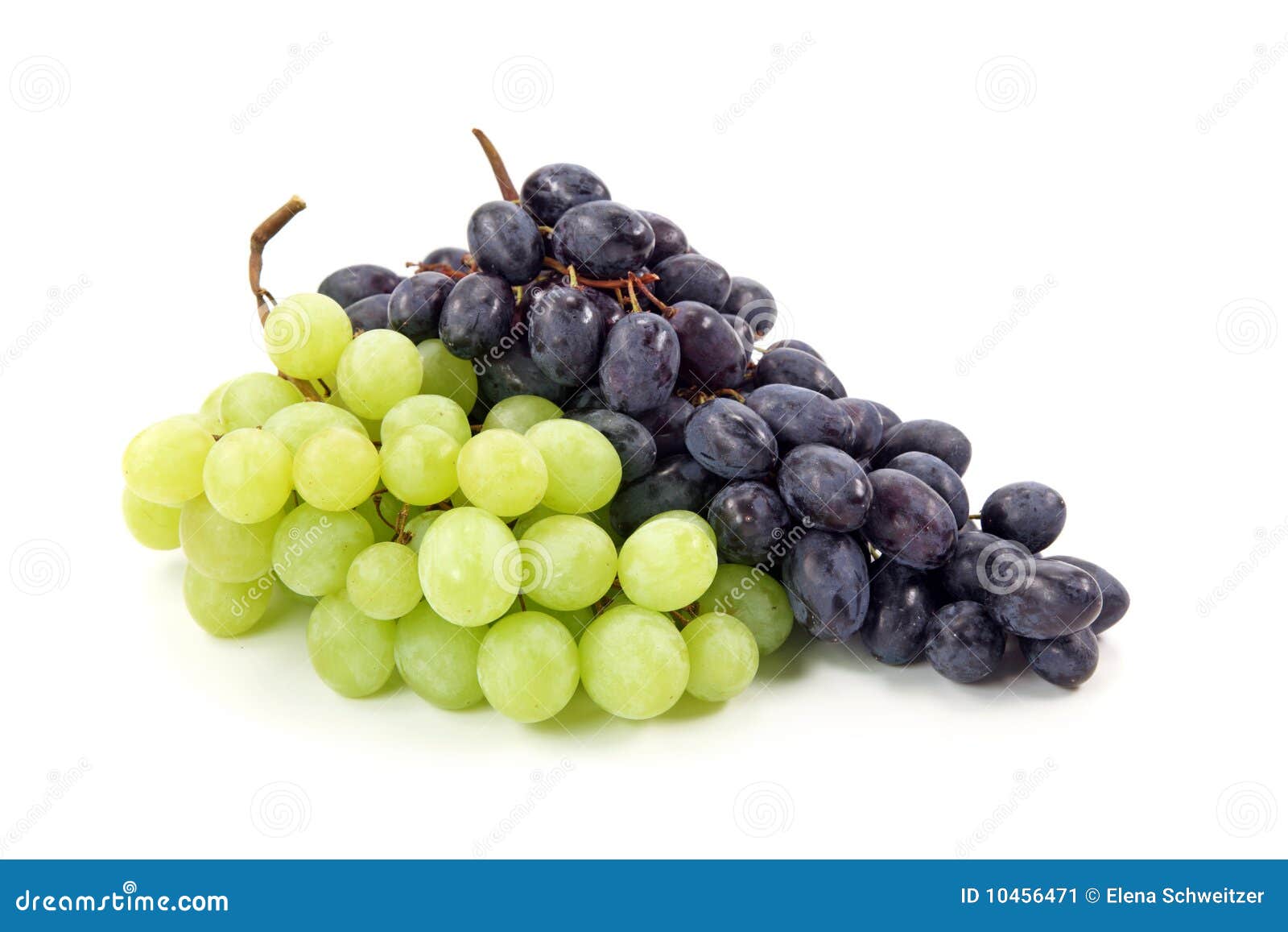 Vert Noir De Raisins De Tables Image stock - Image du noir, manger ...