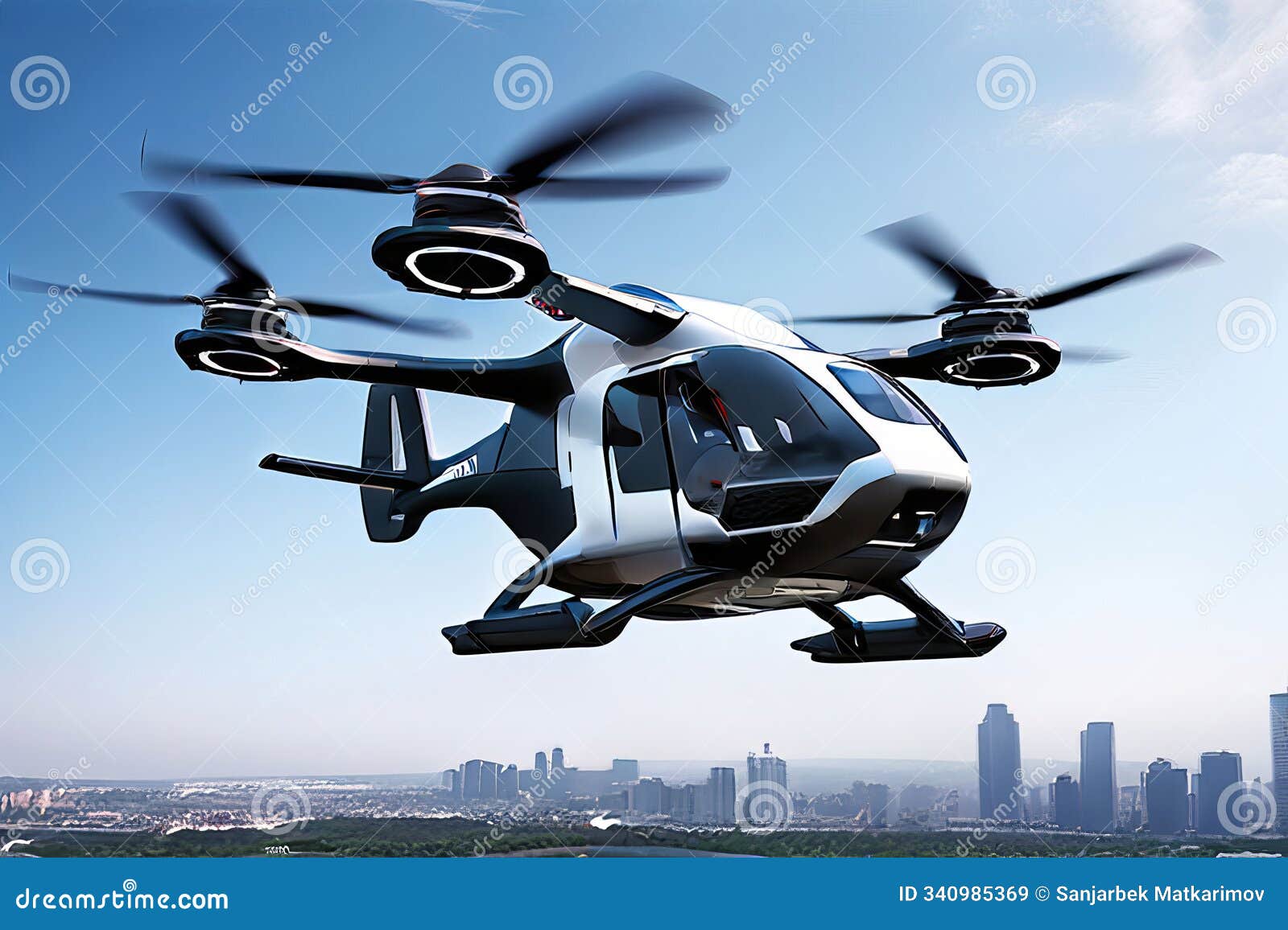 Verti Copter A Versatile Aircraft Capable Of Vertical Takeoff An ...