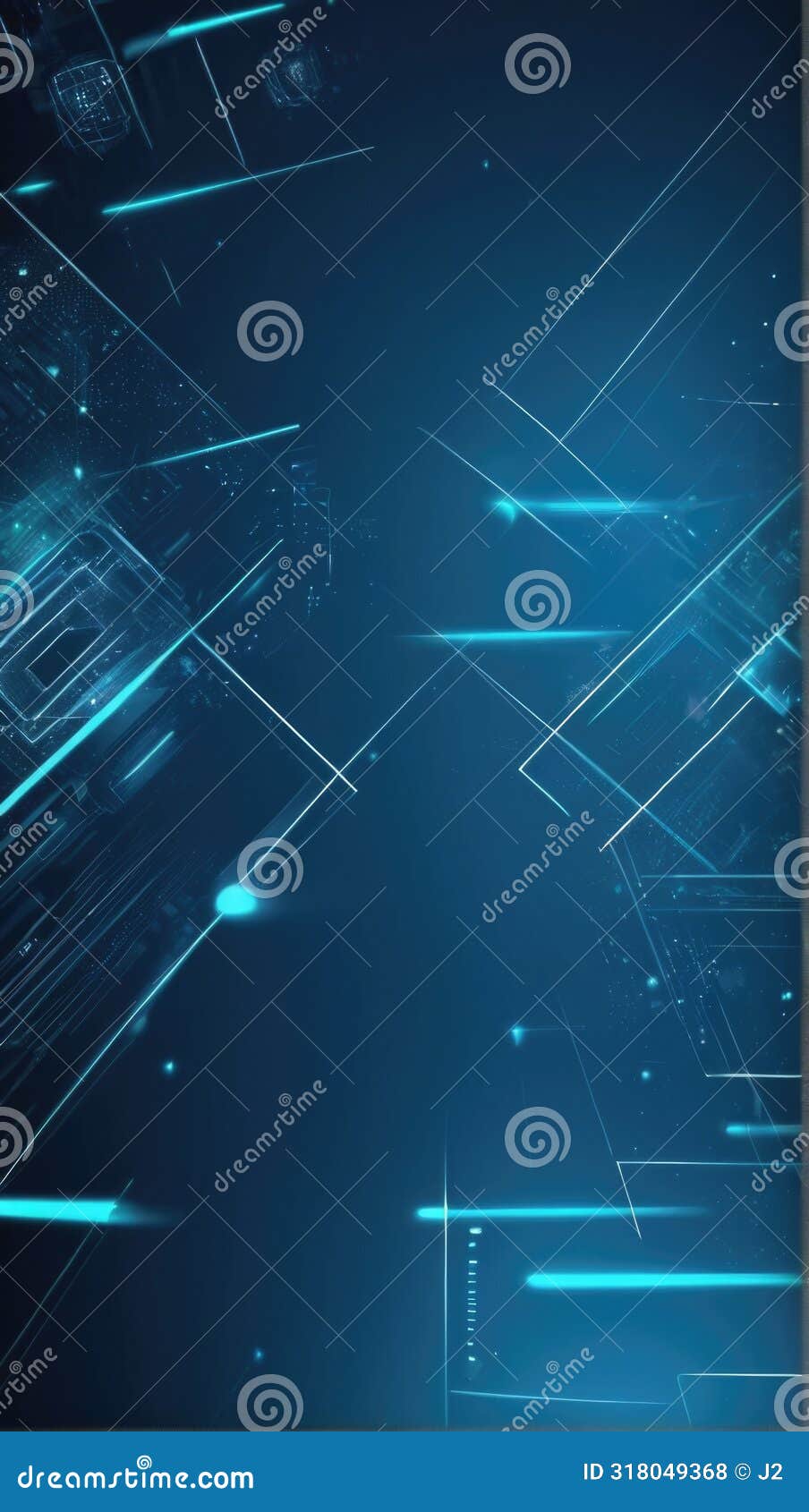 Vertical Abstract Backgrounds on a Digital Theme Stock Illustration ...