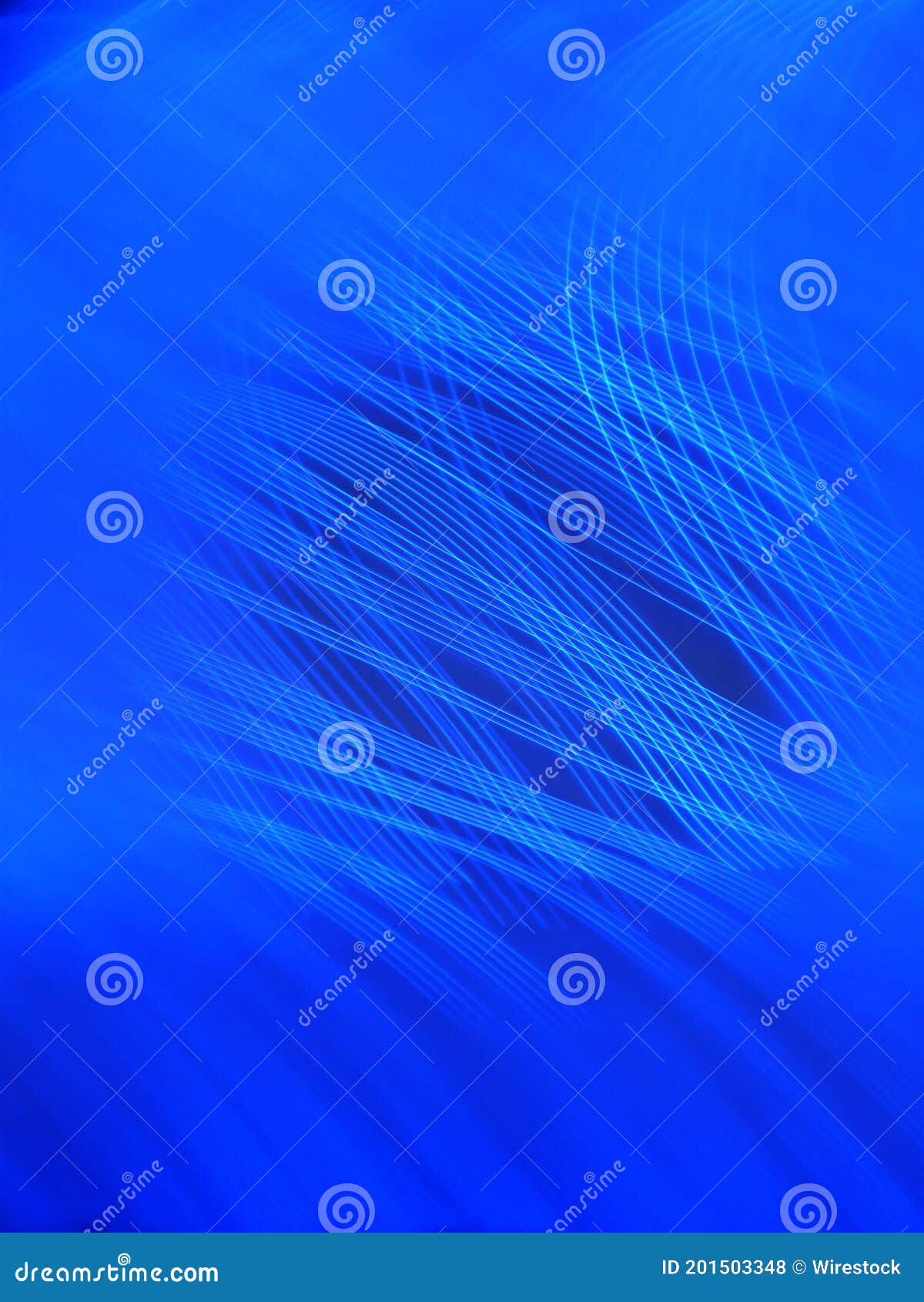 Vertical Abstract Blue Gradient Background Stock Illustration ...