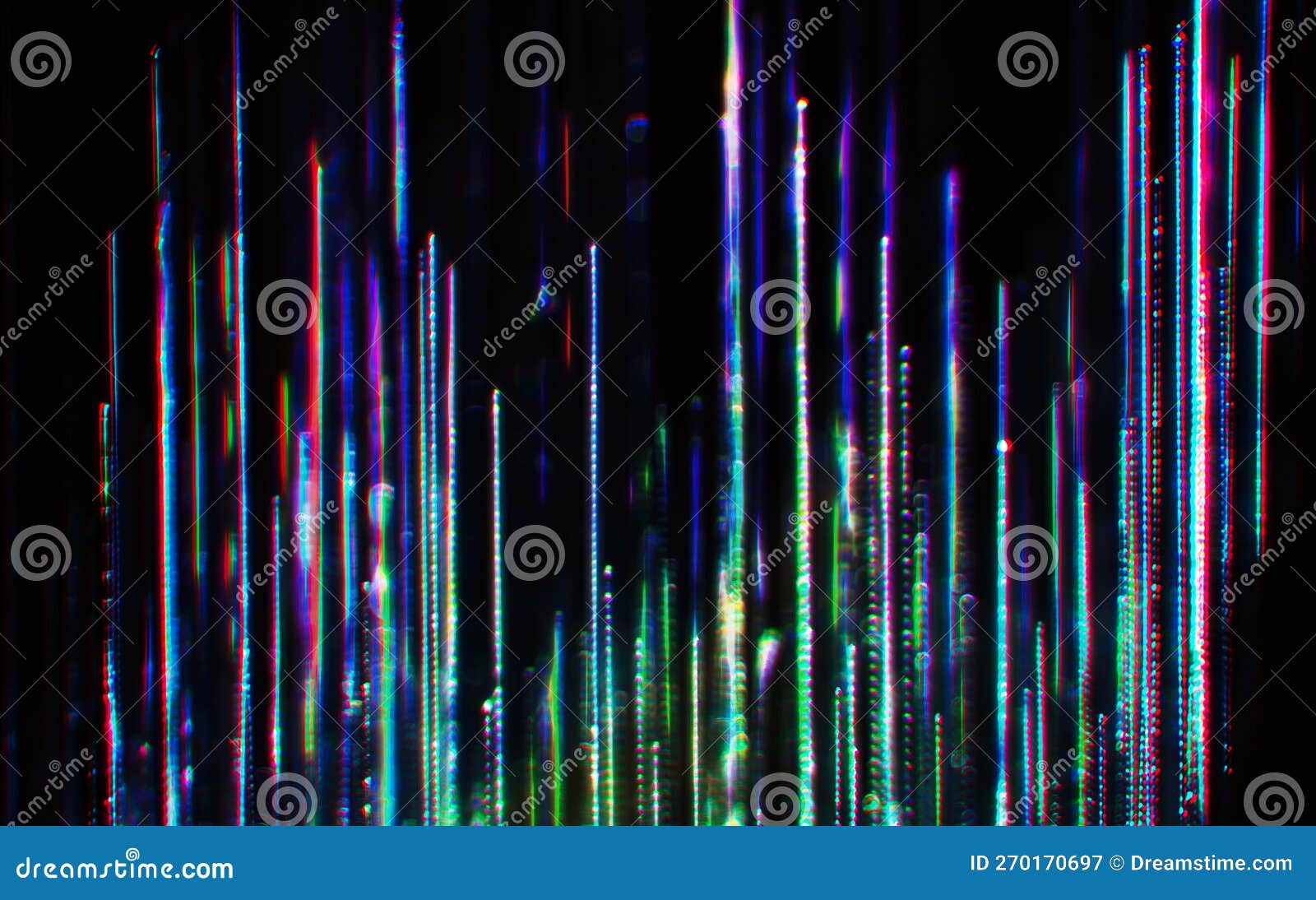 Vertical Abstract Neon Matrix-like Lines Backdrop Stock Illustration ...