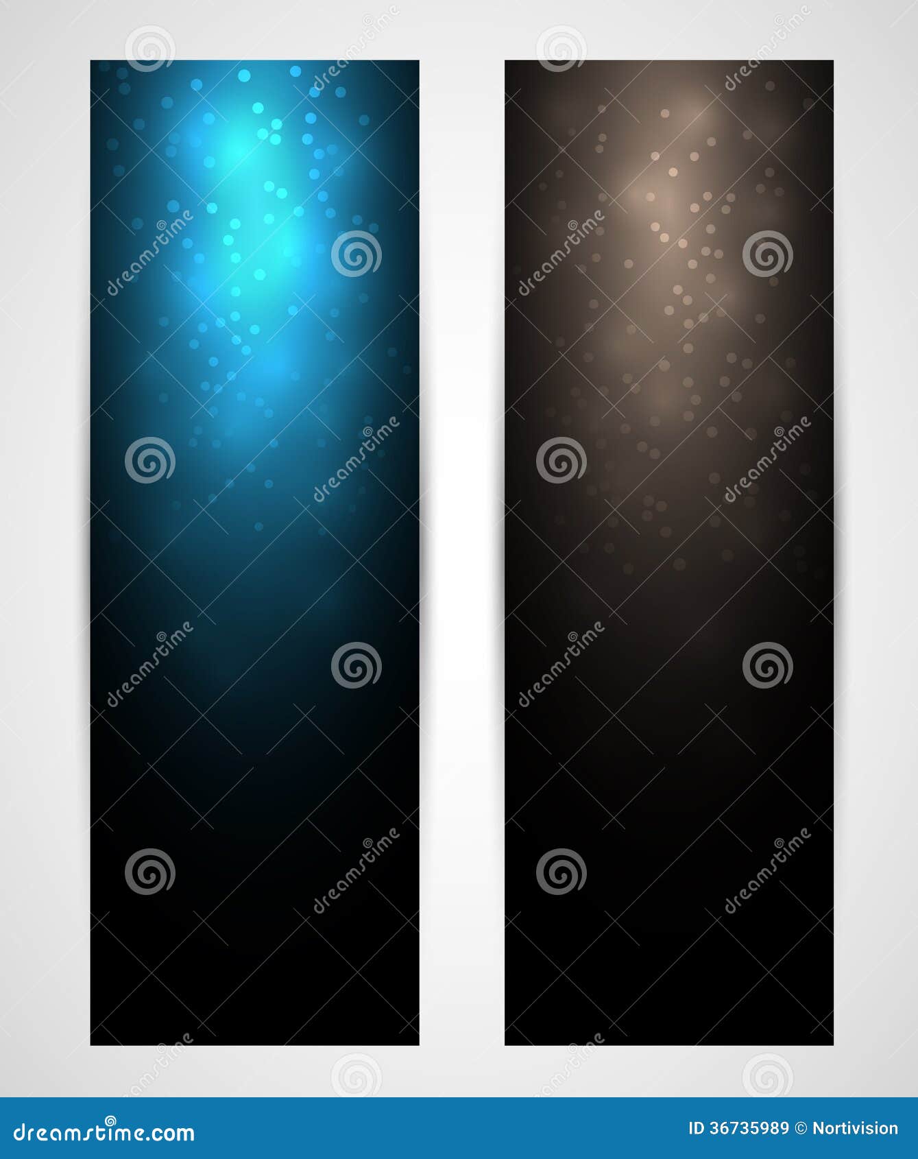 Vertical Abstract Web Banners Stock Vector - Illustration of shape ...