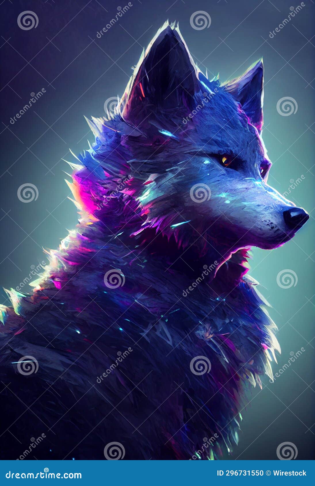 Glitchy Wolf Stock Illustrations – 1 Glitchy Wolf Stock Illustrations ...