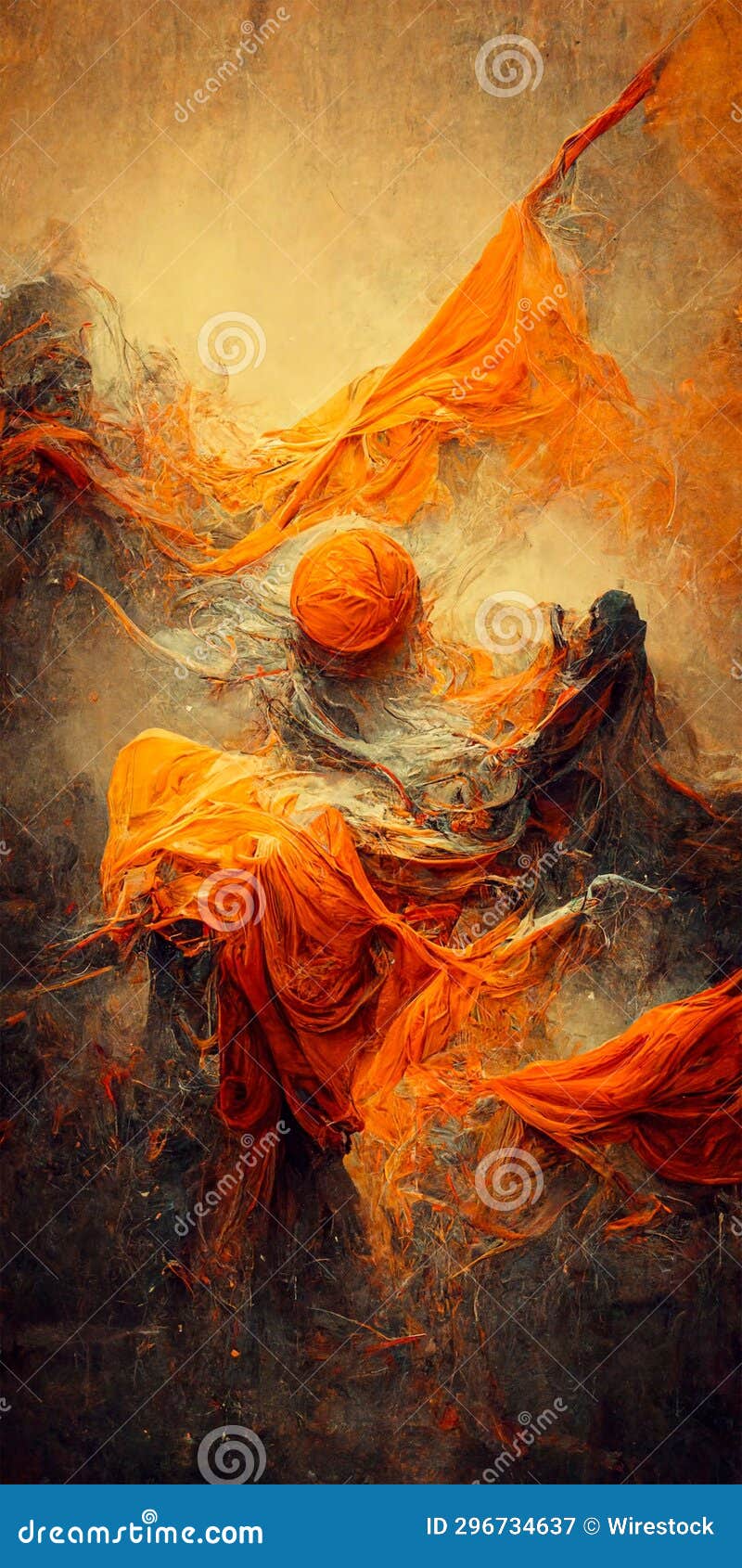 Vertical AI-generated Image of a Colorful Abstract Wallpaper for ...