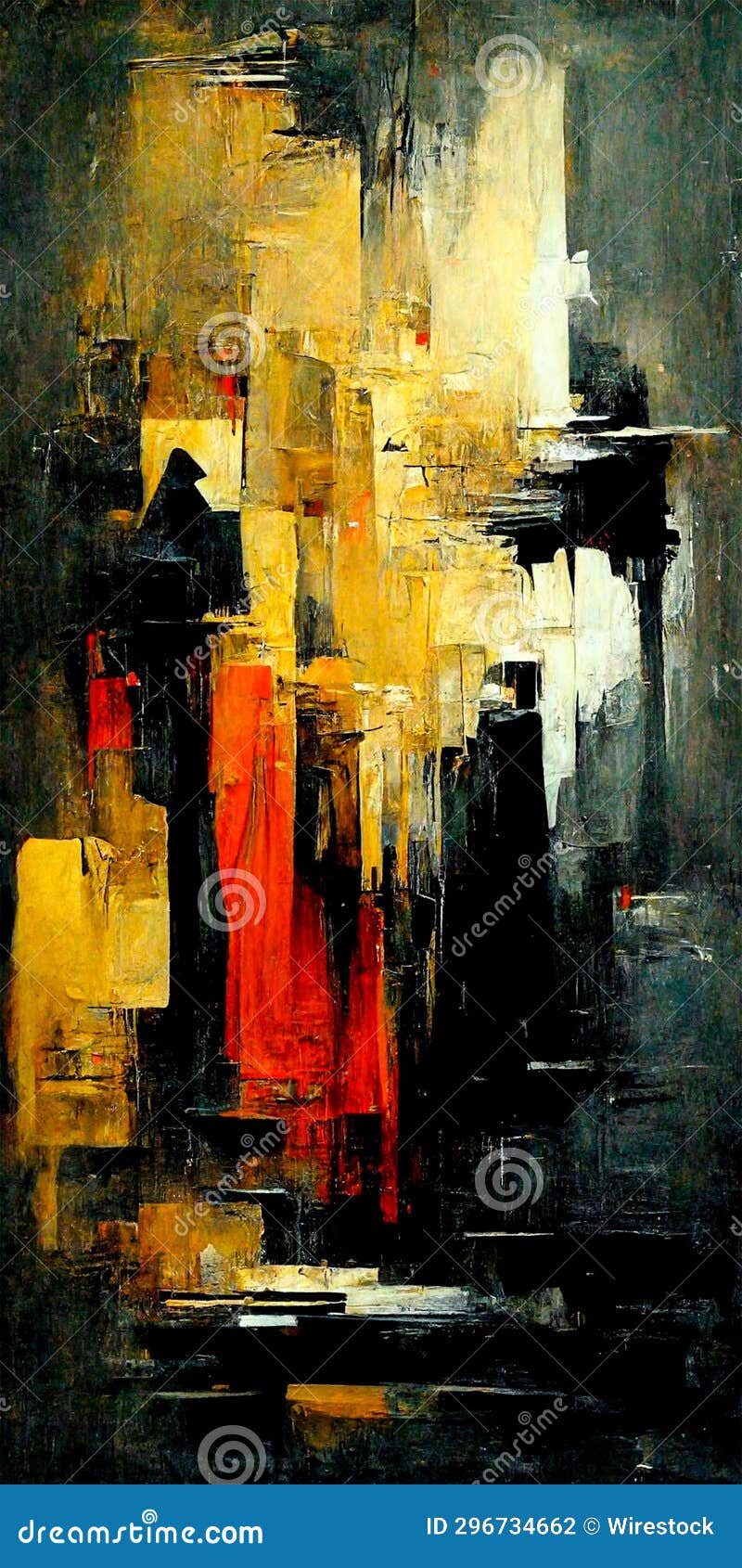 Vertical AI-generated Image of a Colorful Abstract Wallpaper for ...