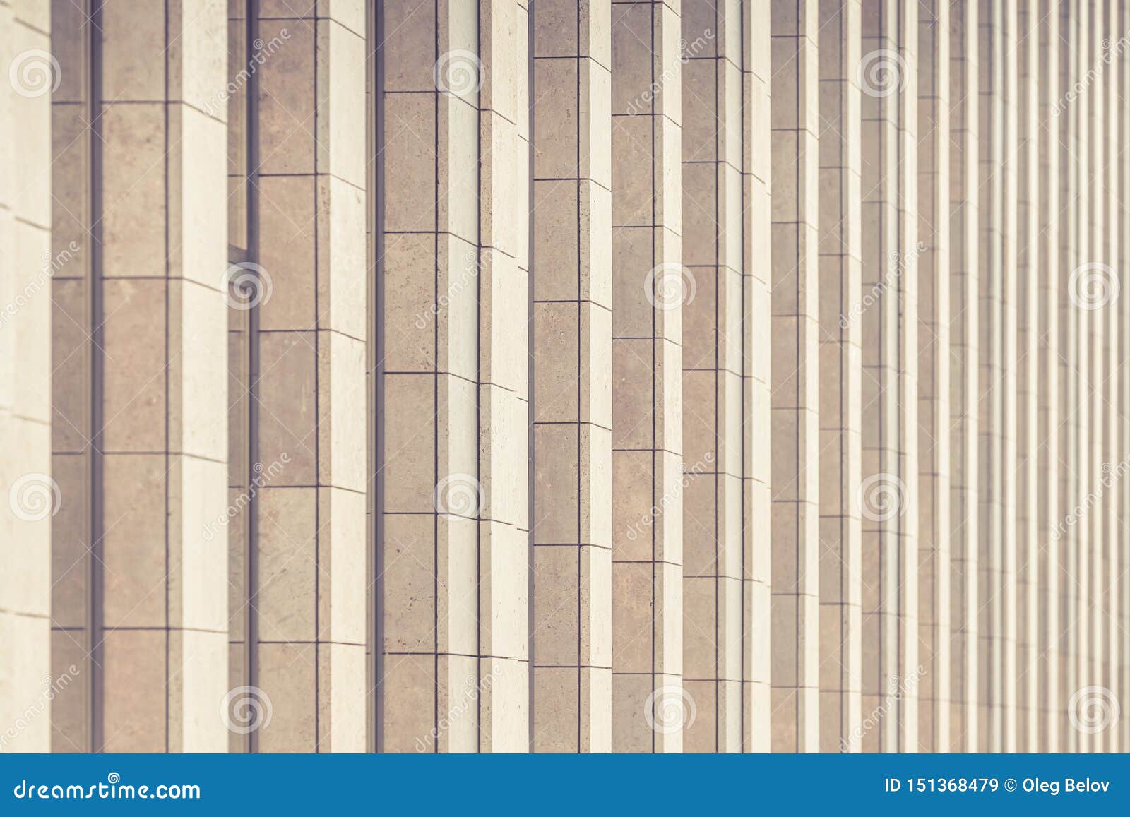 Vertical Architecture Elements of a Modern Building As Background Stock ...