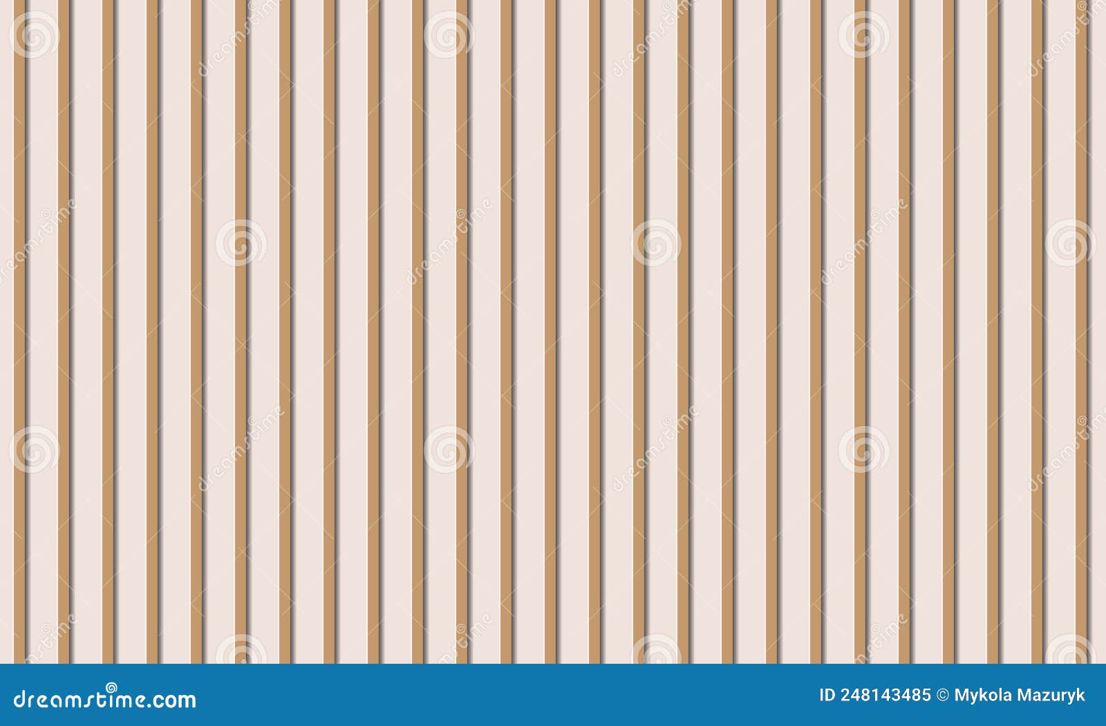 Vertical Art Lines with Shadow. Abstract Color Stripes Vector ...