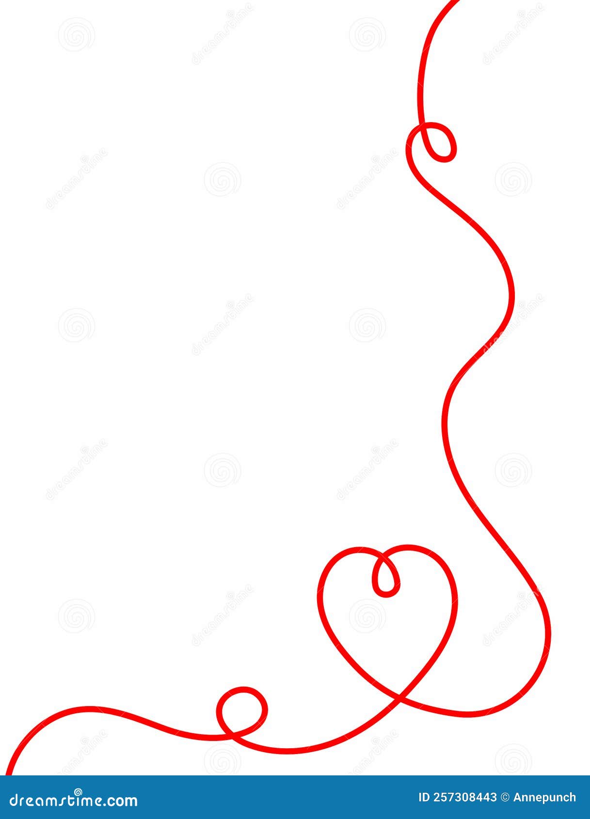 Vertical Background with a Heart Drawn by Hand. Sketch, Doodle Stock ...